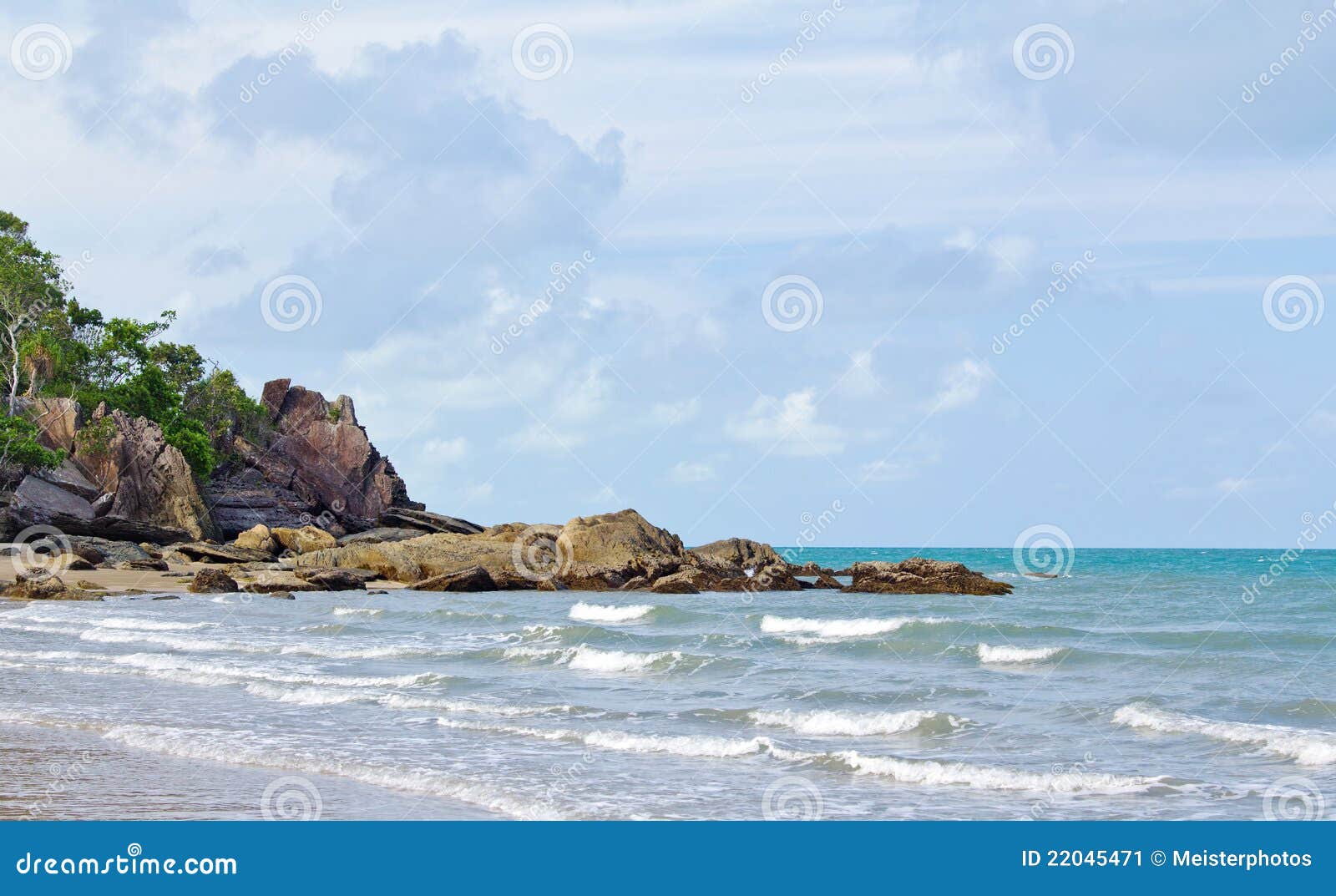 Rocky Outcropping in North Queensland Australia Stock Image - Image of ...