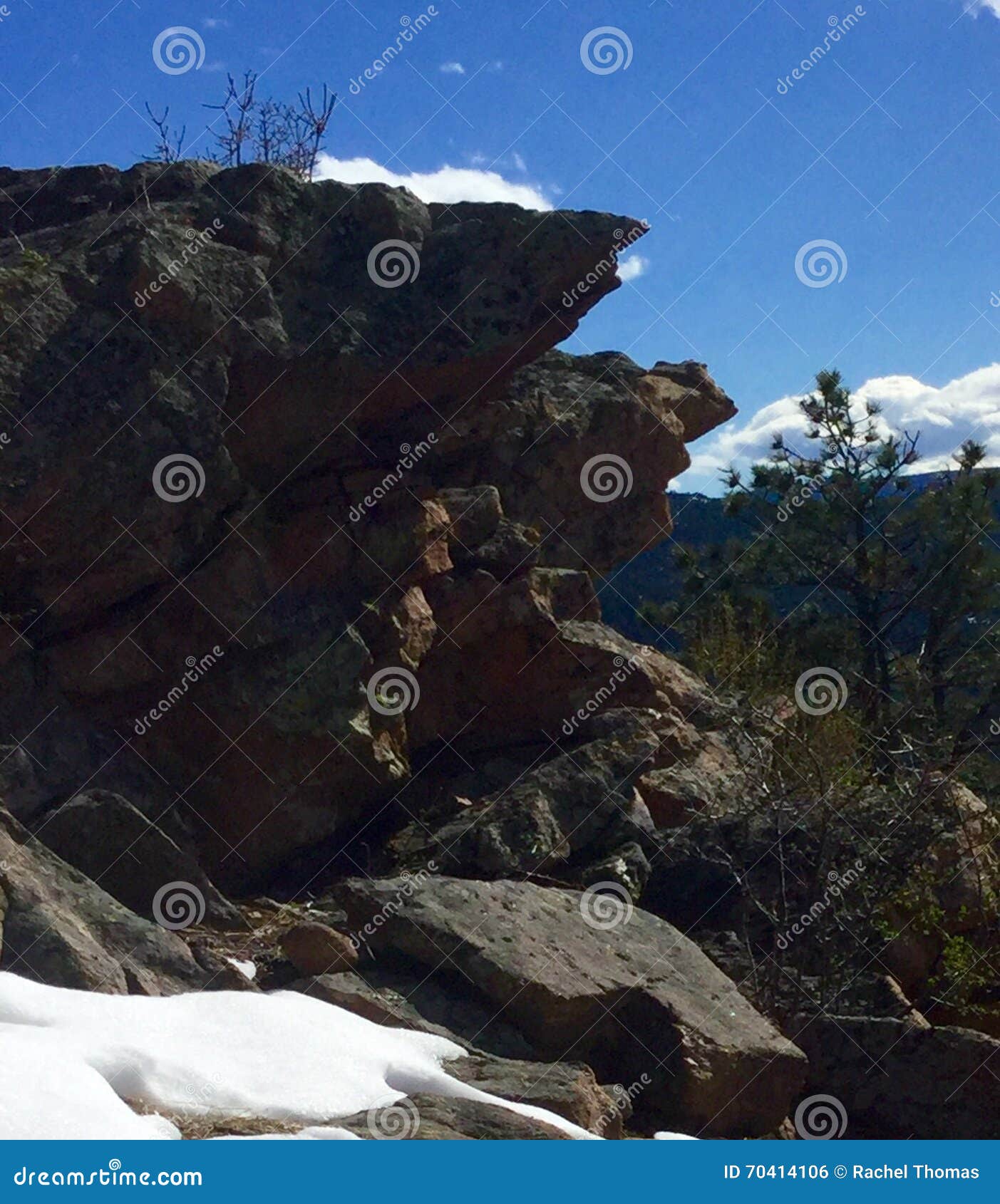Rocky overhang stock photo. Image of rocks, valleys, hang - 70414106