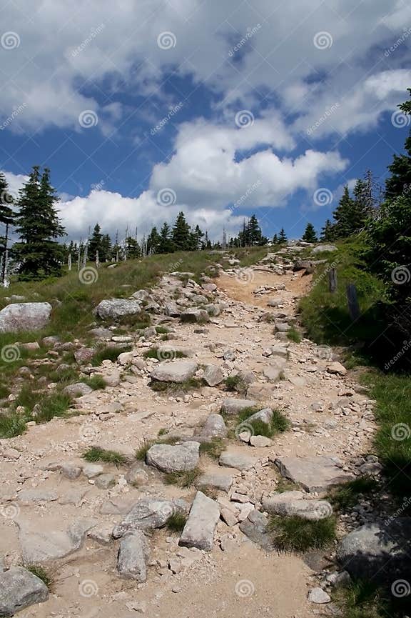 Rocky path in mountains stock photo. Image of pathway - 12700456