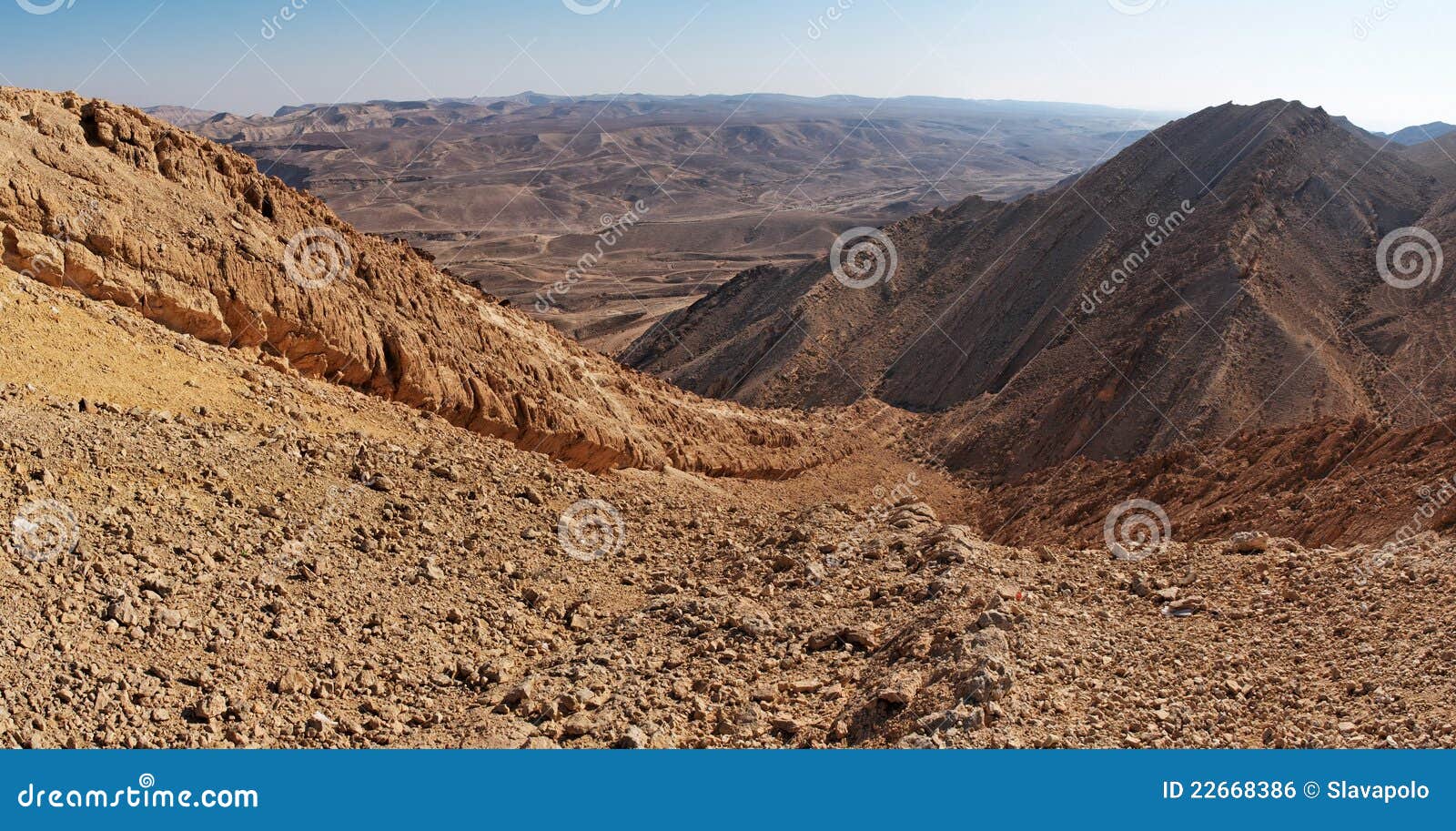 Rocky ridge in the desert stock photo. Image of nature - 22668386