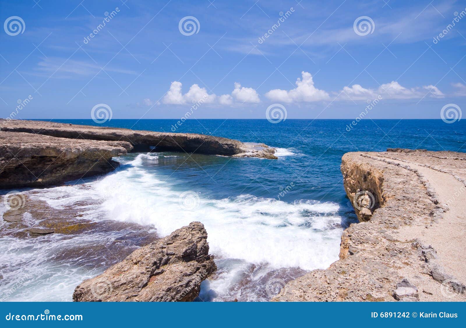 Rocky shore inlet stock photo. Image of nature, tranquil - 6891242