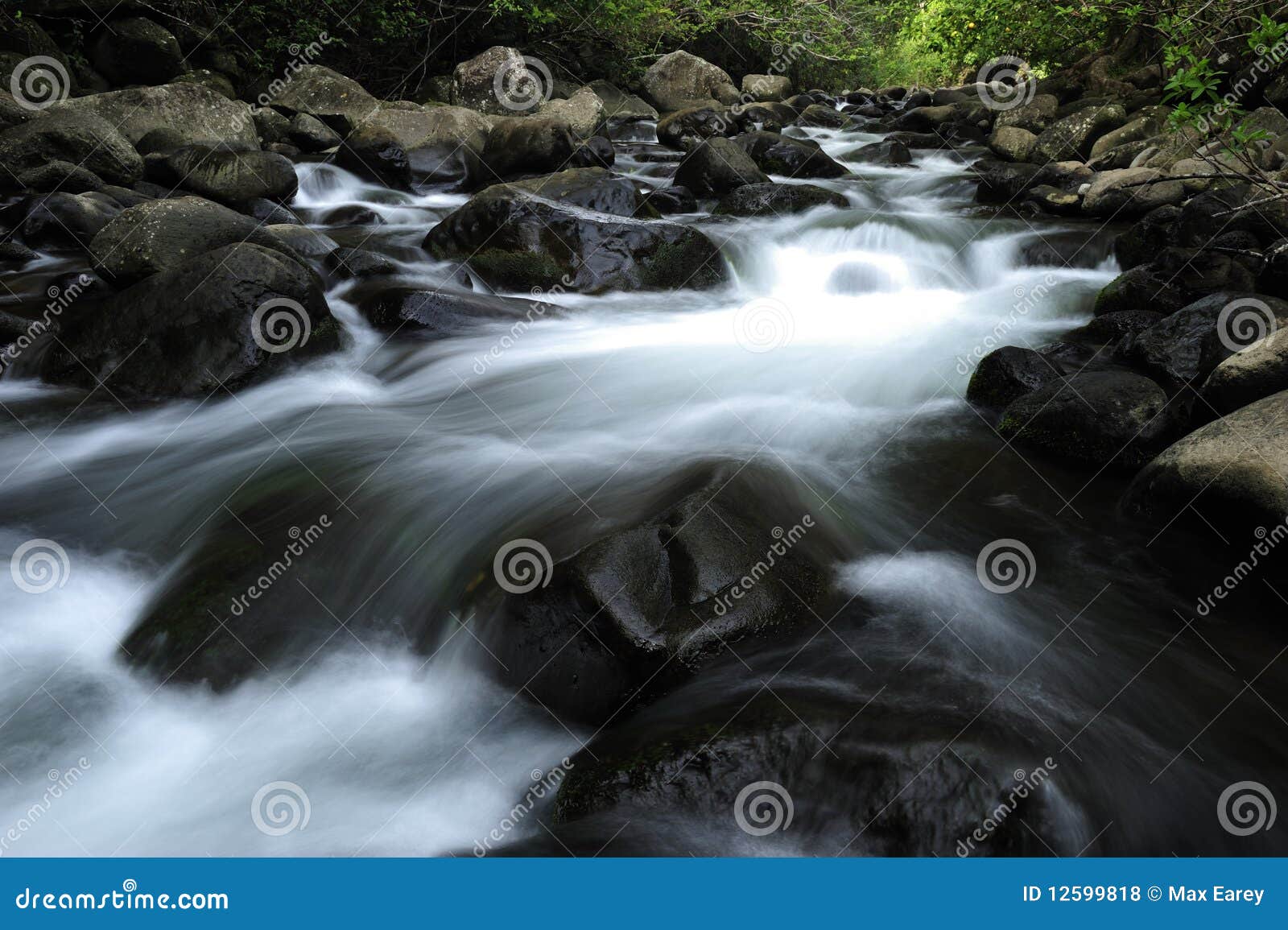 Rocky steam or brook stock photo. Image of outdoors, cascading - 12599818