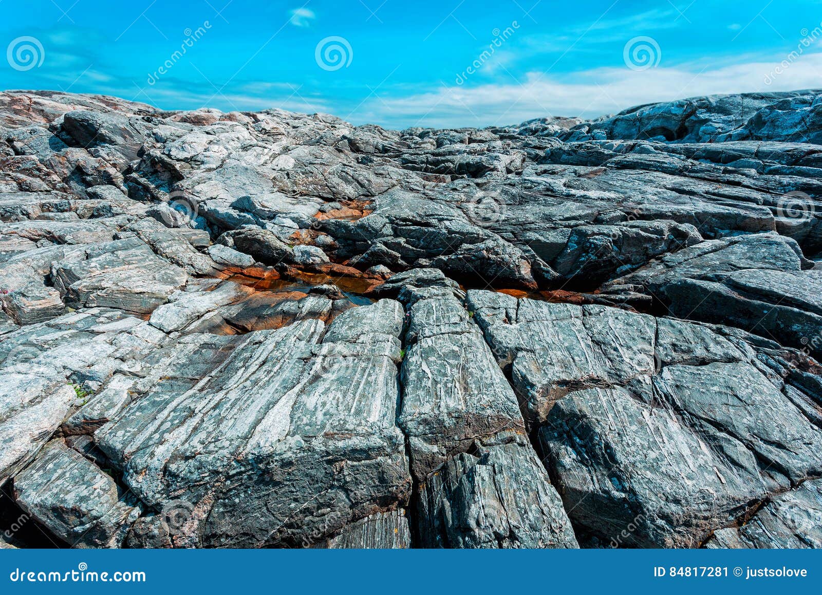 Rocky stone landscape stock image. Image of pine, ecology - 84817281