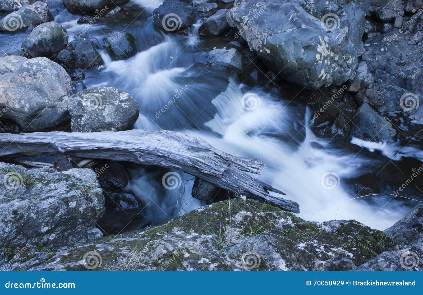 Rocky Stream stock image. Image of blur, wood, background - 70050929