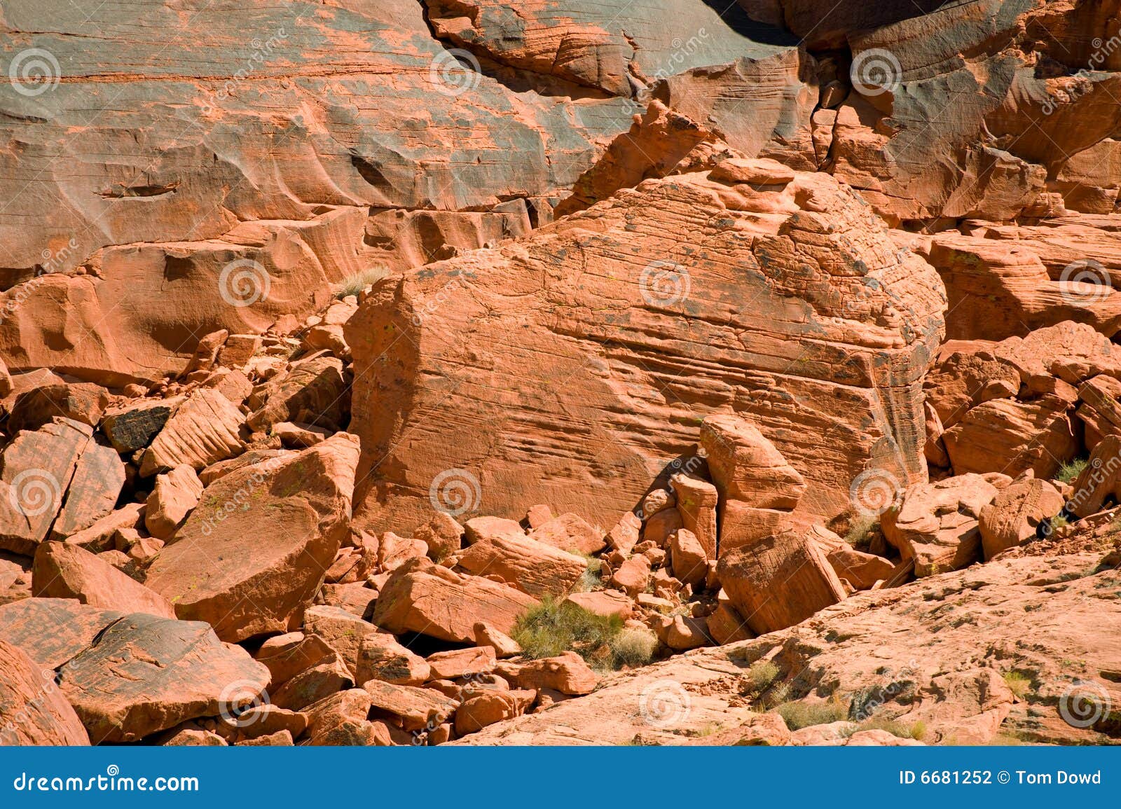 Rocky Valley of Fire stock photo. Image of vegas, picturesque - 6681252