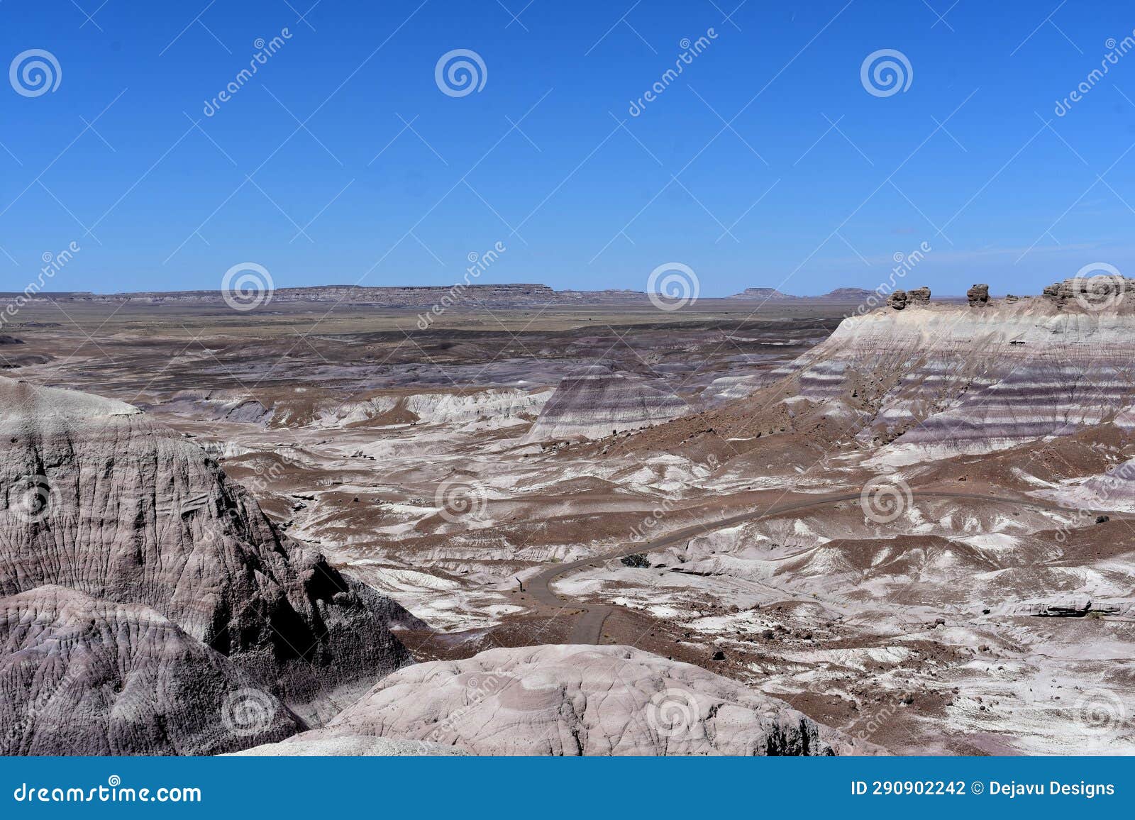 Rocky Valley with Layers of Rock and Stone Stock Photo - Image of ...