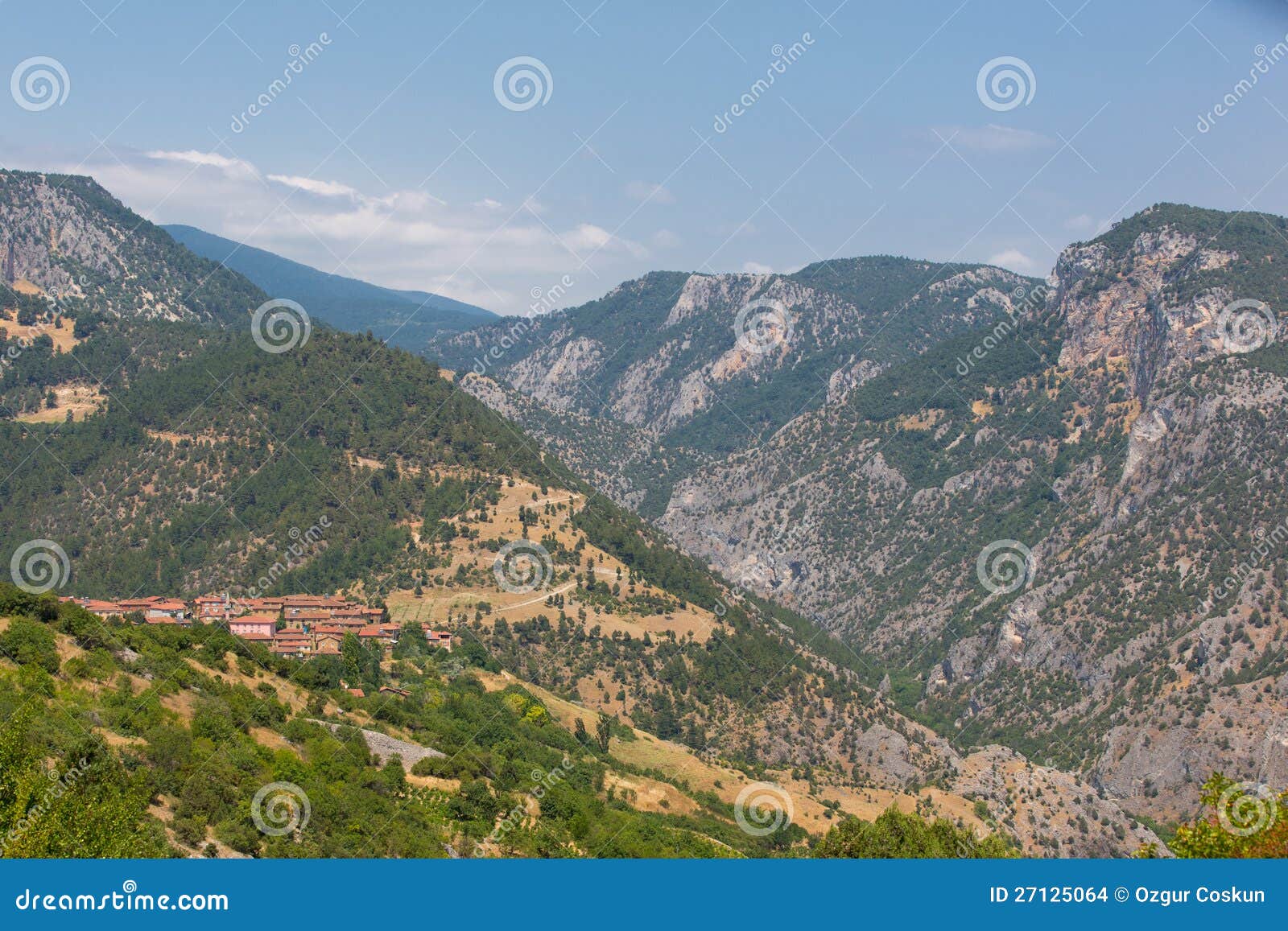 Rocky Valleys of Nortwestern Turkey Stock Photo - Image of outdoors ...