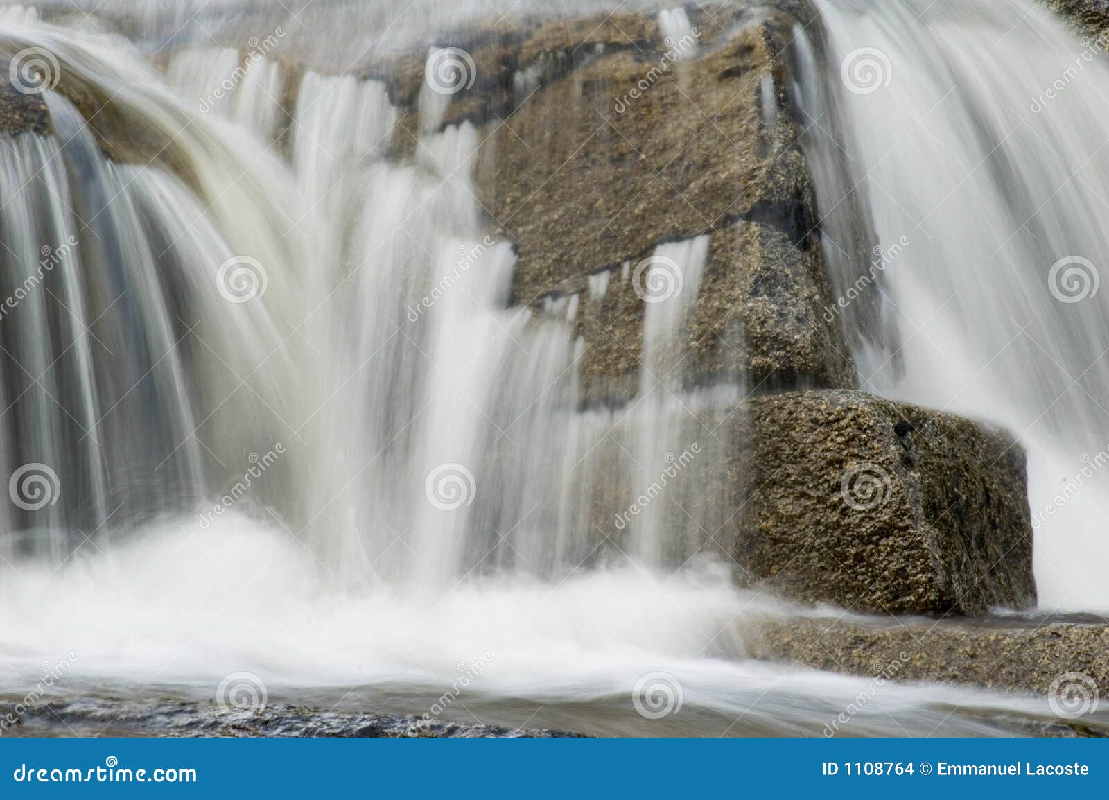 Rocky waterfall stock photo. Image of rocky, force, torrent - 1108764