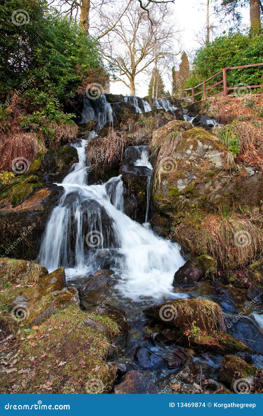 Rocky Waterfall stock photo. Image of landscape, river - 13469874