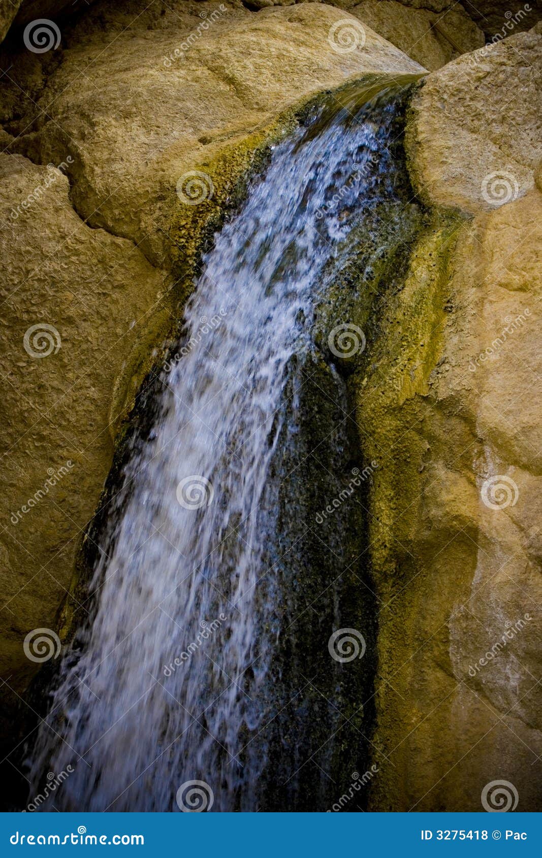 Rocky waterfall stock photo. Image of nature, wild, smooth - 3275418