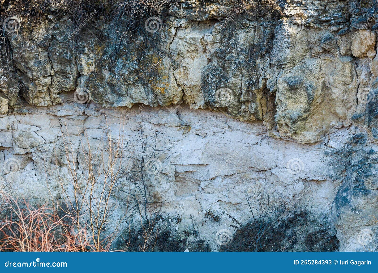 Rocky Wilderness. Background or Backdrop with Selective Focus and Copy ...