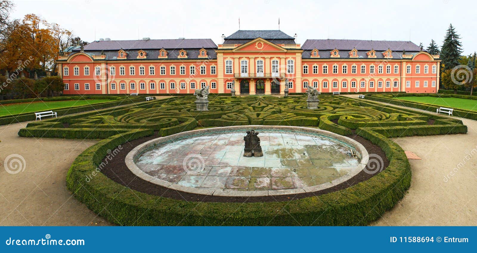 Rococo Chateau Entrance Royalty-Free Stock Photography | CartoonDealer ...