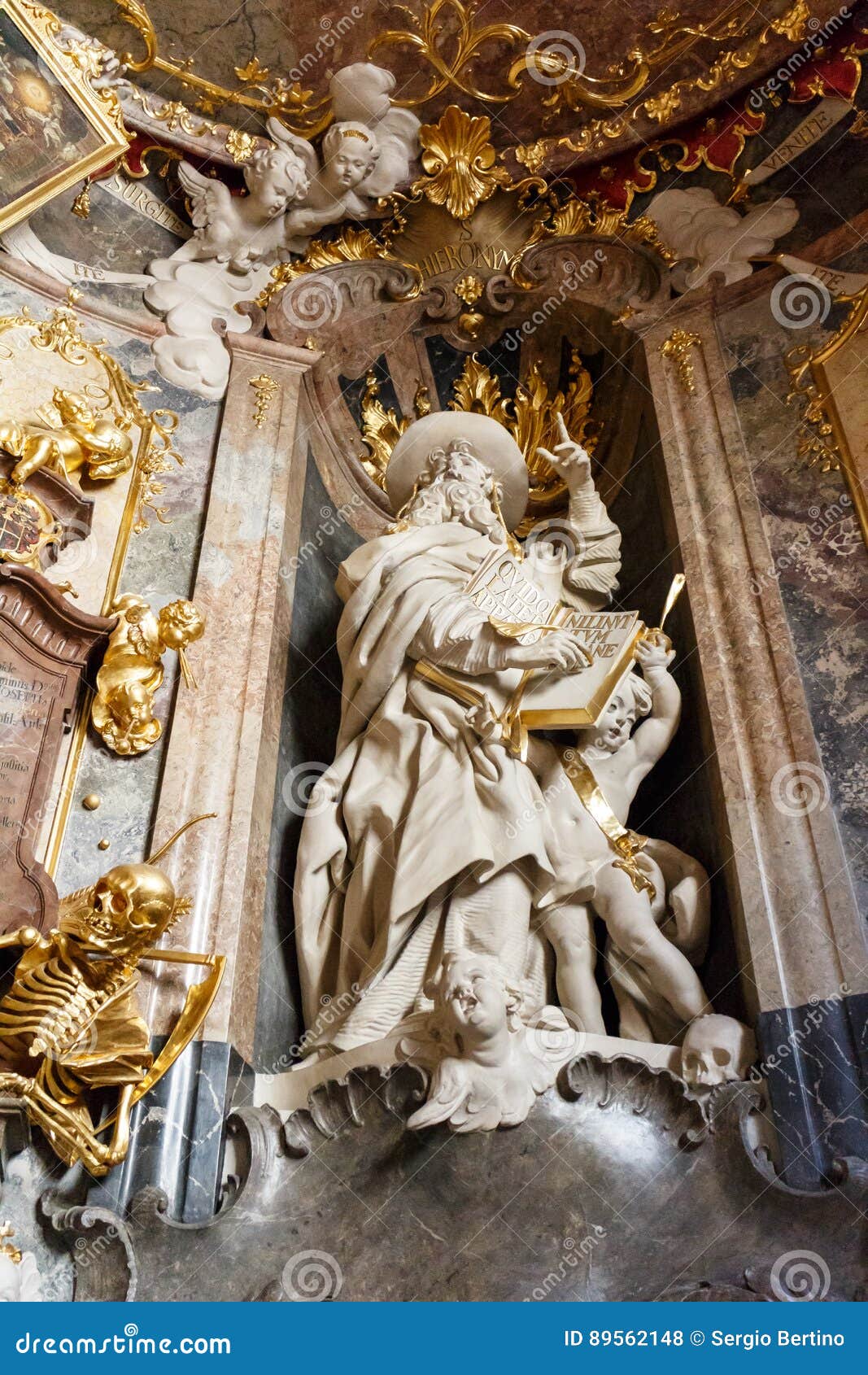 Rococo Church Kirchberg Of Bad Hall Royalty-Free Stock Photo ...