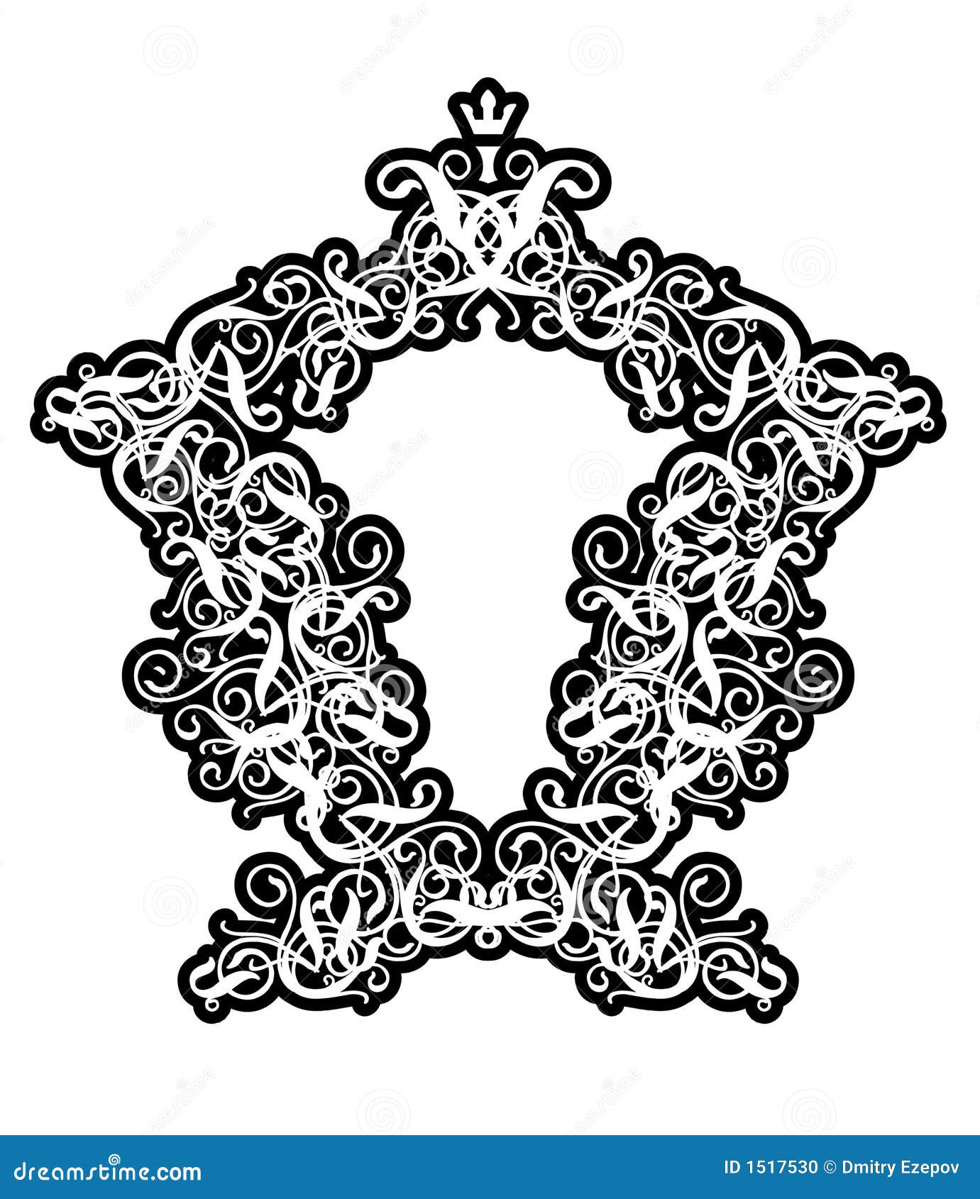 Rococo frame II stock vector. Illustration of classical - 1517530