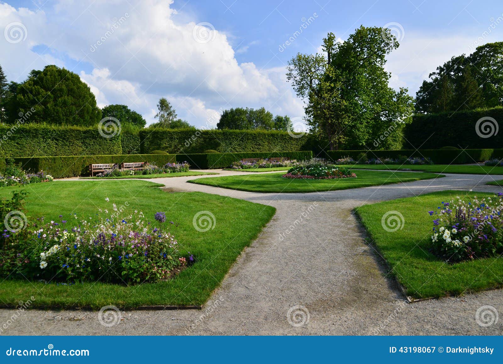Rococo Garden Royalty-Free Stock Photography | CartoonDealer.com #43198067