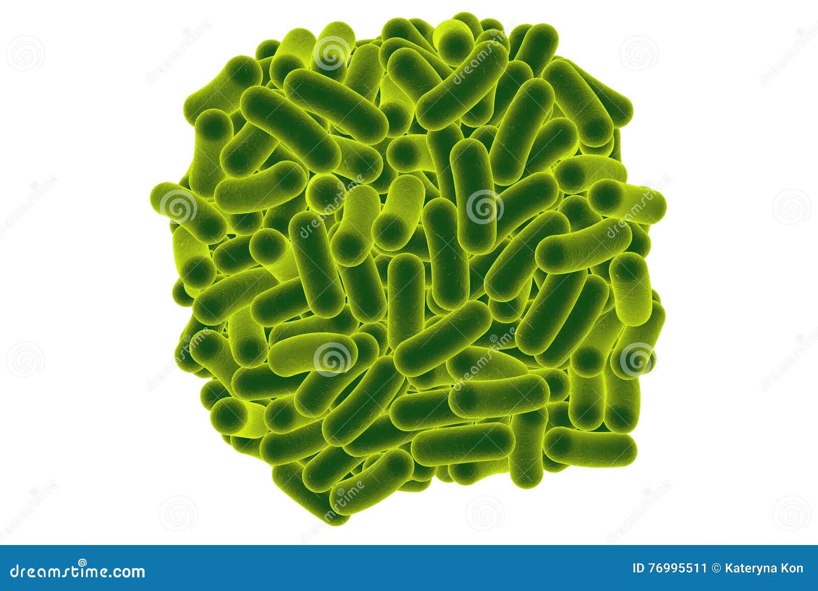 Rod shaped bacteria stock illustration. Illustration of attack - 76995511