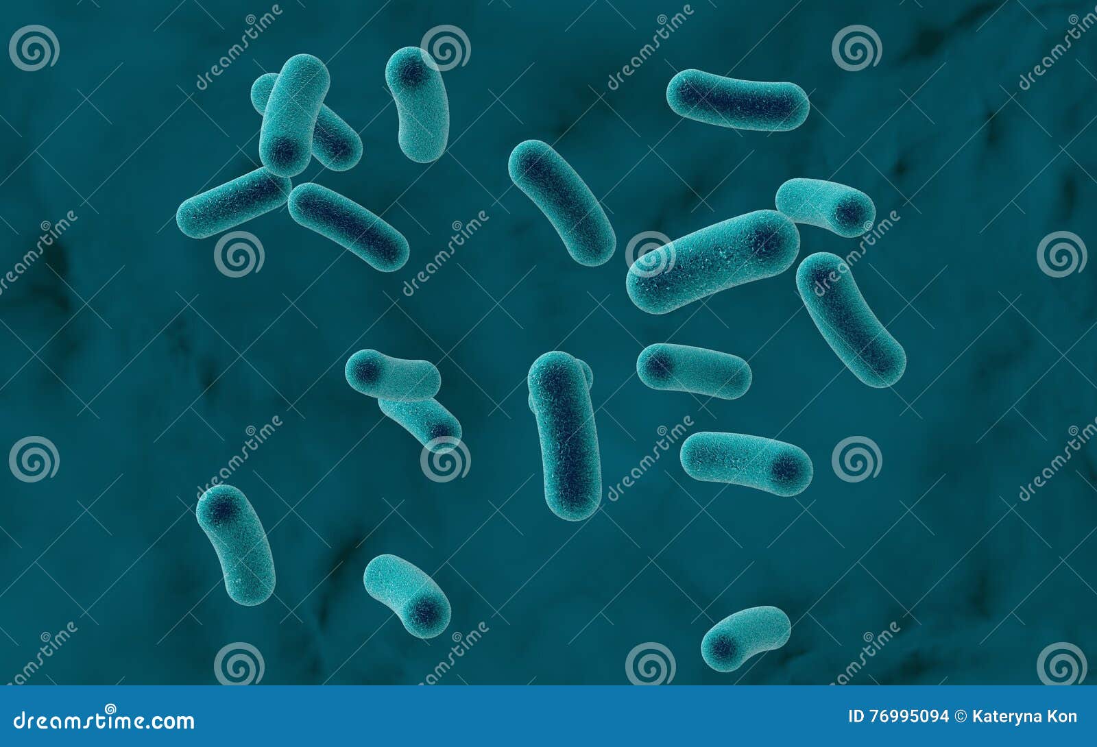 Rod shaped bacteria stock illustration. Illustration of difficile ...