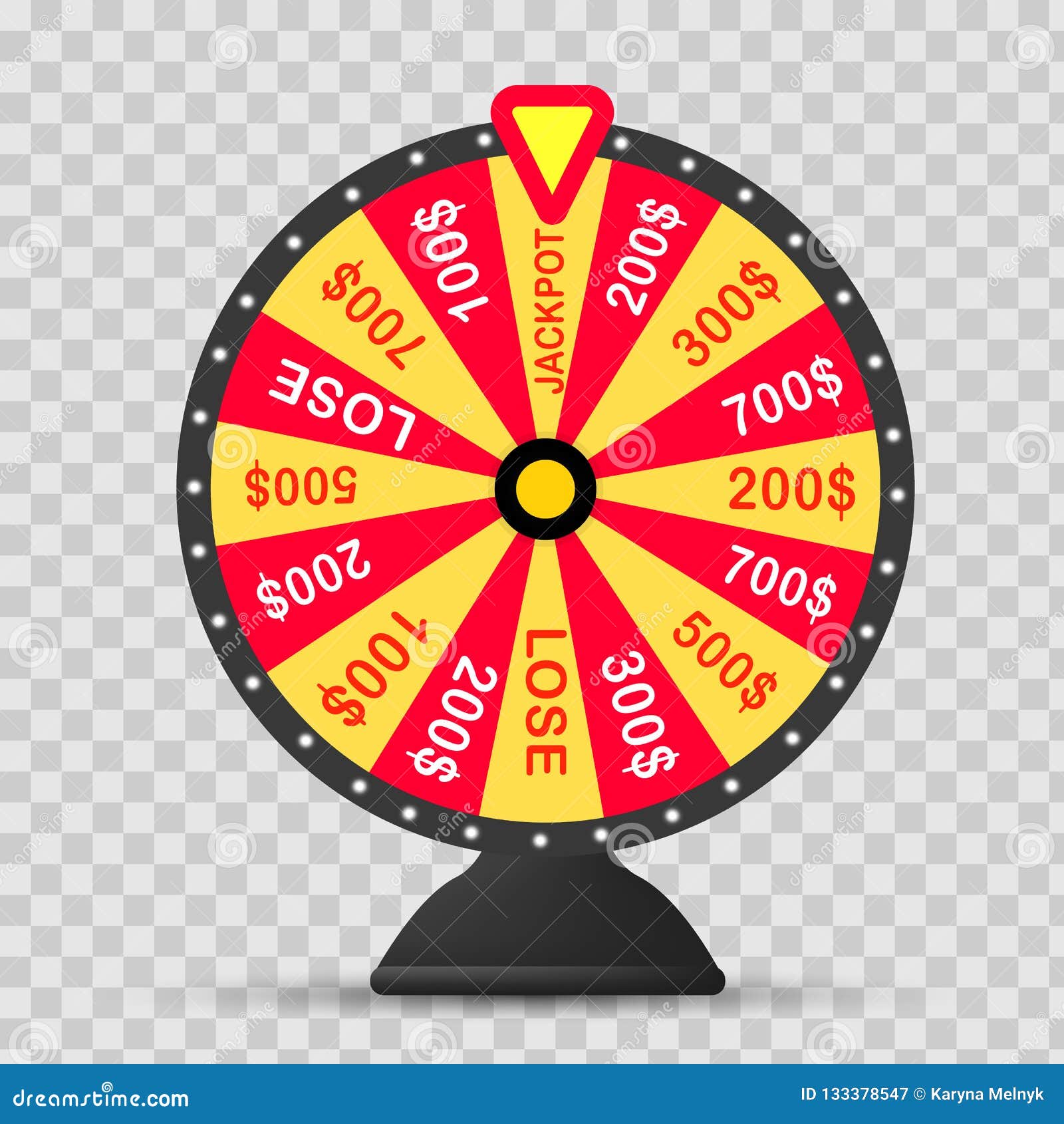 Roda Colorida Da Sorte Ou Da Fortuna Infographic Ilustração do Vetor ...