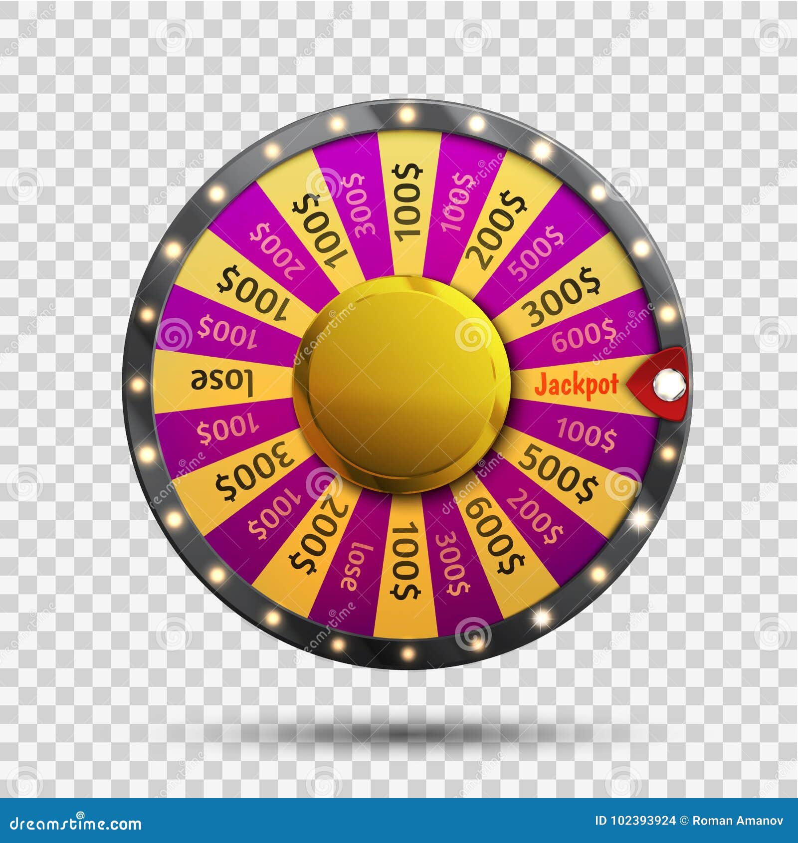 Roda Colorida Da Sorte Ou Da Fortuna Infographic Vetor Ilustração do ...