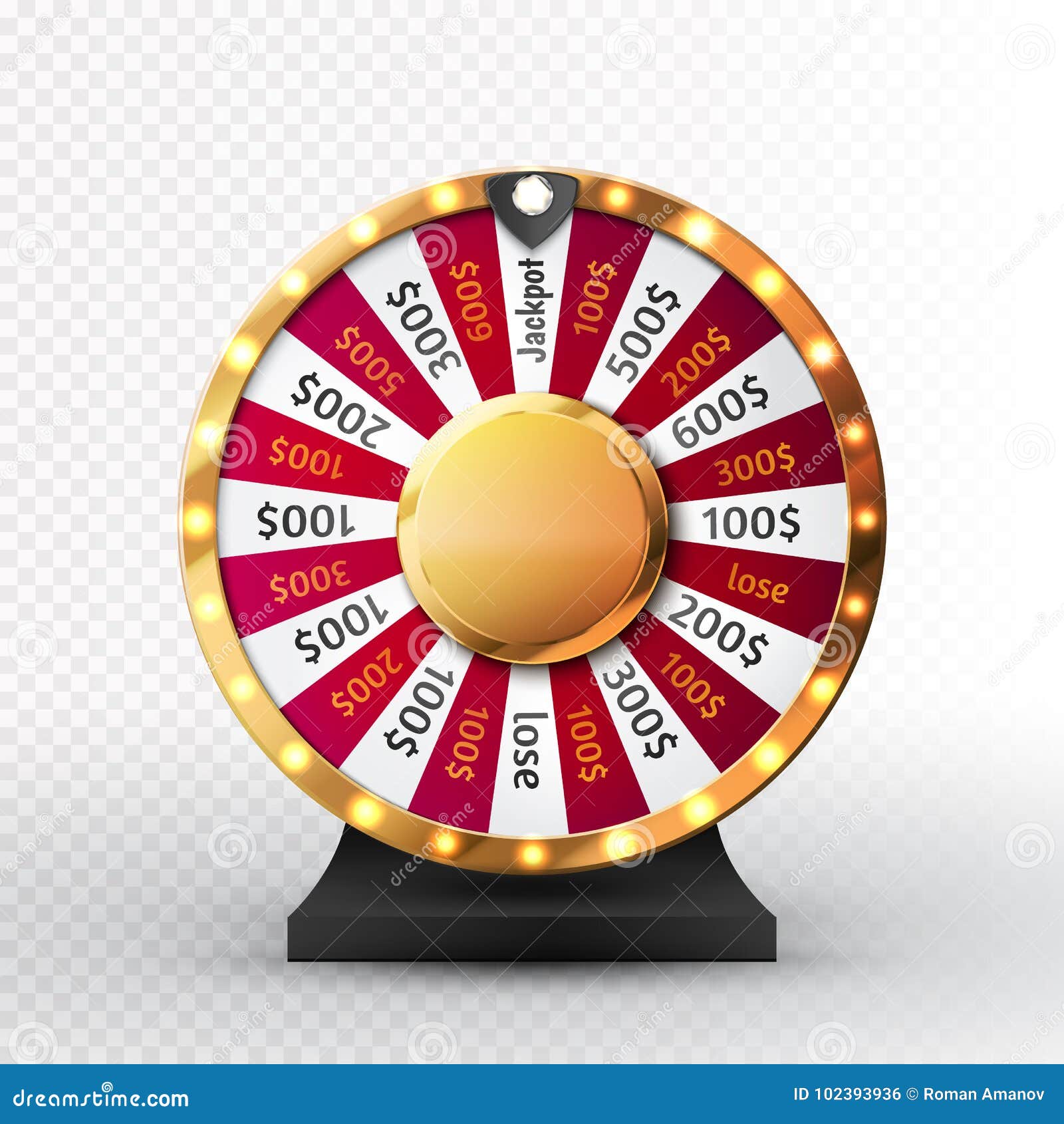 Roda Colorida Da Sorte Ou Da Fortuna Infographic Vetor Ilustração do ...