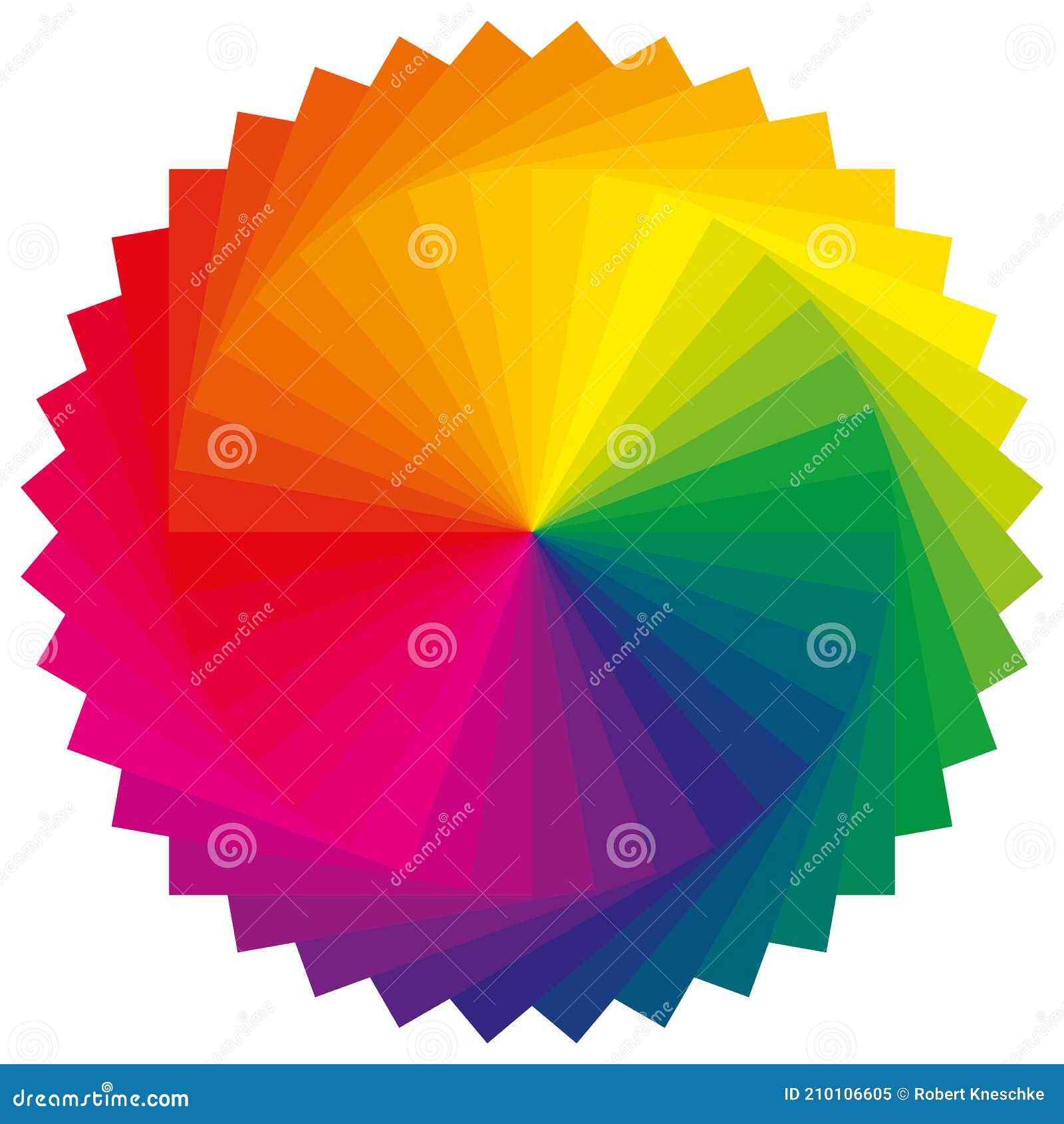 Roda Colorida E Roda Colorida Como Sol Ilustração Stock - Ilustração de ...
