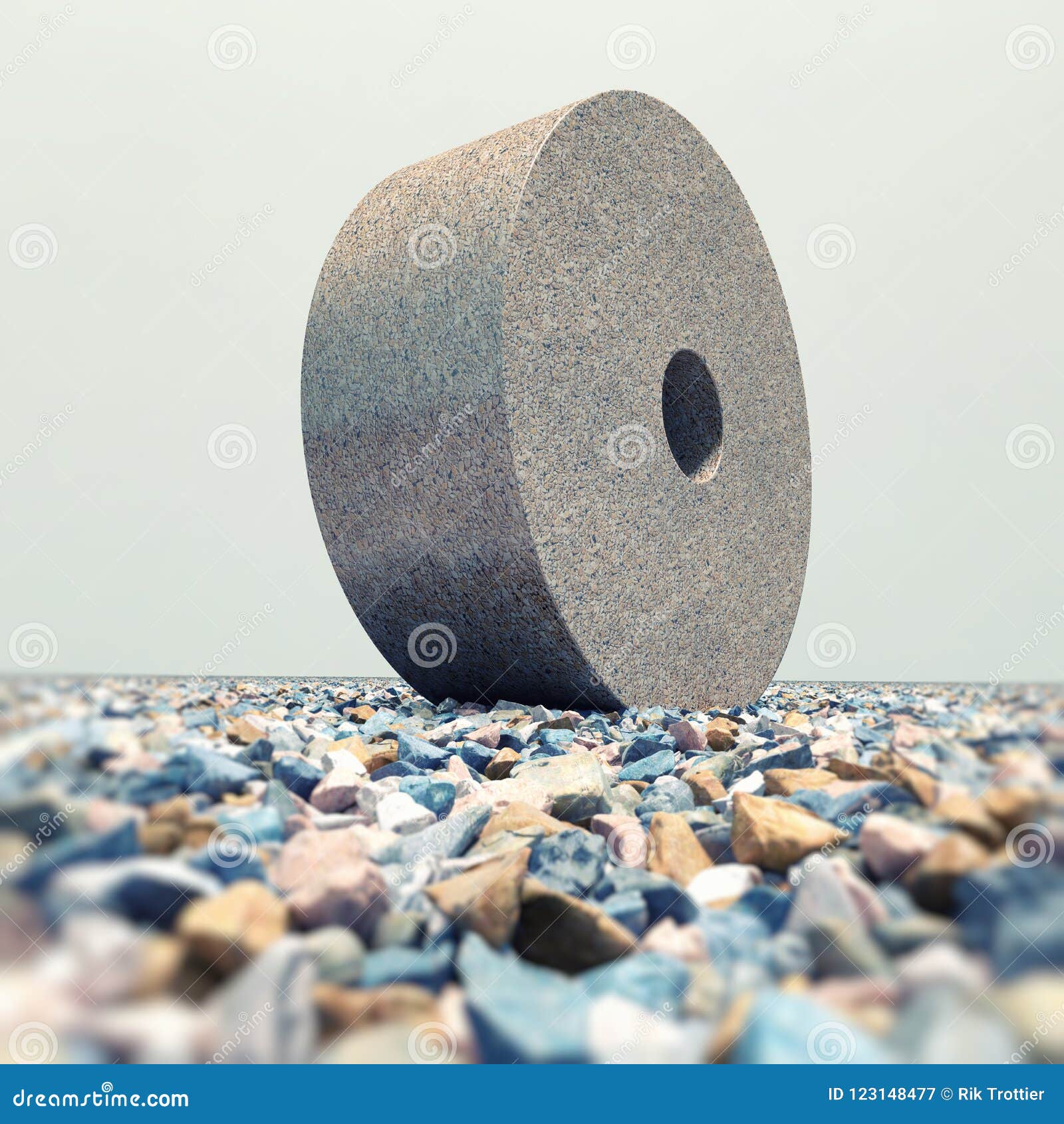 Roda da Idade da Pedra ilustração stock. Ilustração de descoberta ...