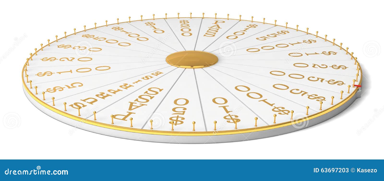 Roda da sorte ilustração stock. Ilustração de prêmio - 63697203