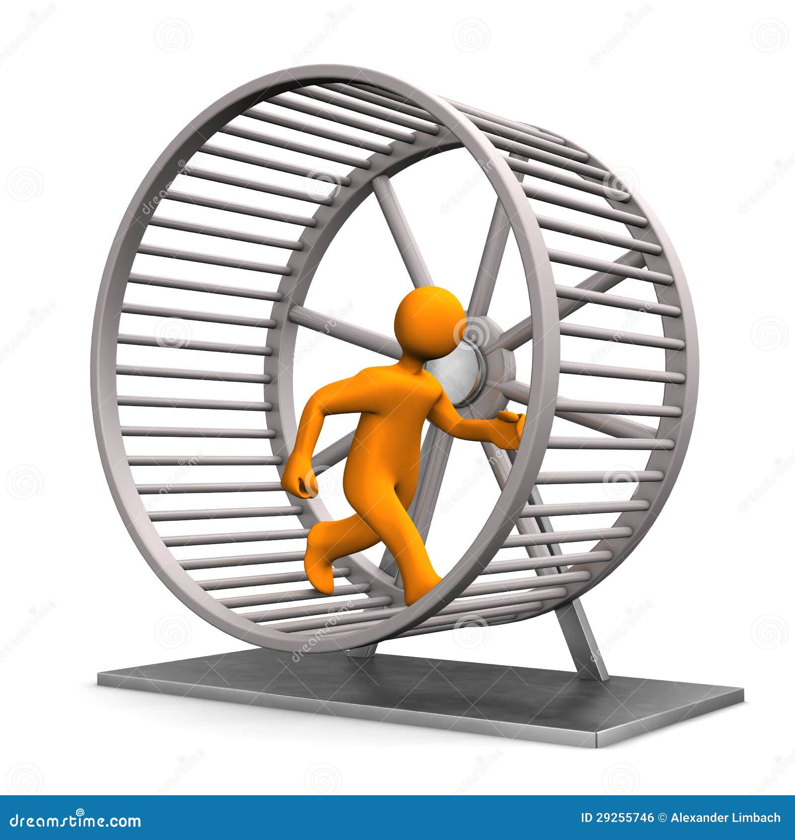 Roda Running do hamster ilustração stock. Ilustração de criceto - 29255746