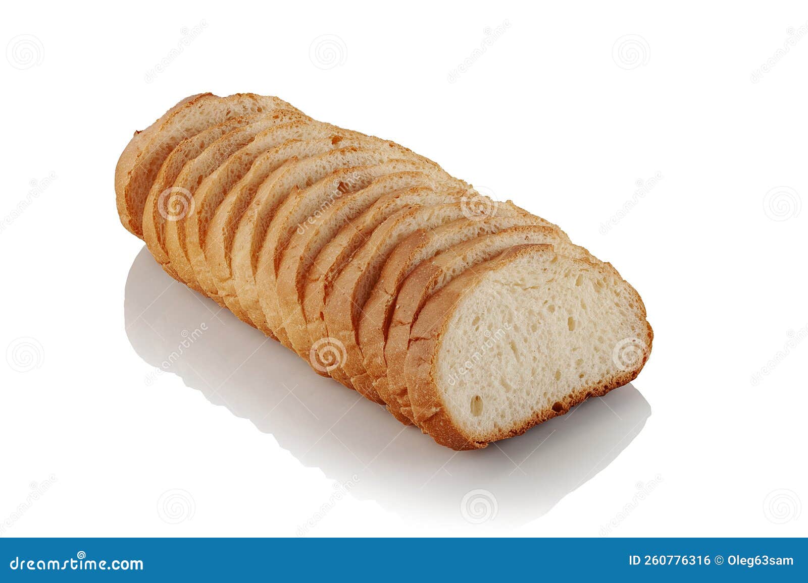 Rodajas de pan foto de archivo. Imagen de cocina, suave - 260776316