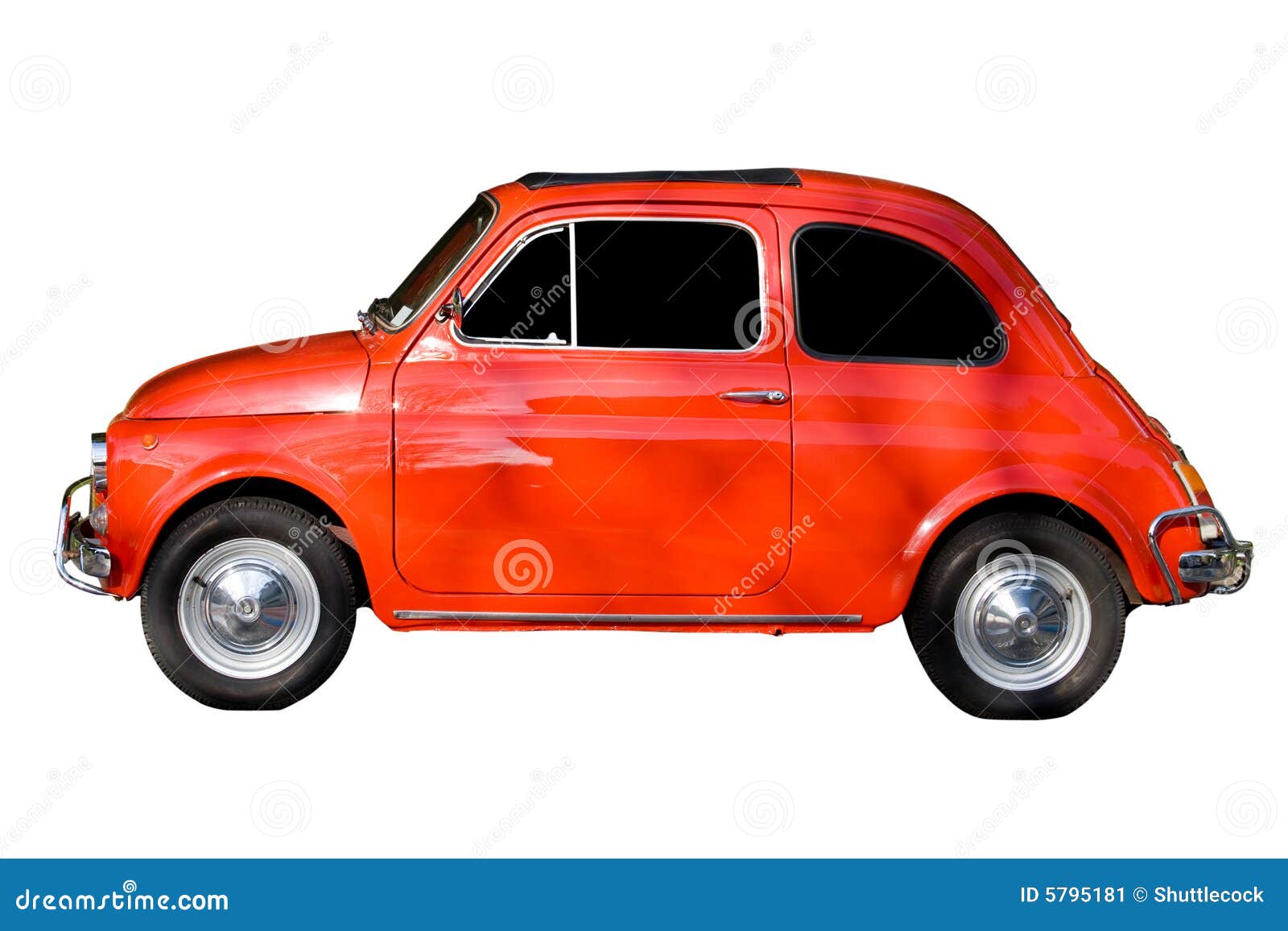 Rode auto stock afbeelding. Image of elegant, afgehakt - 5795181