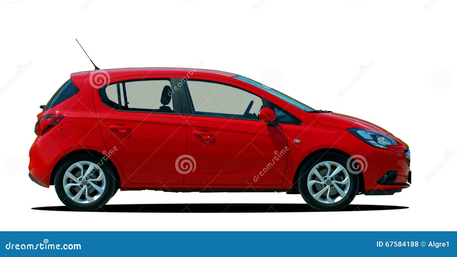 Rode auto stock foto. Image of kant, prestaties, brandstof - 67584188