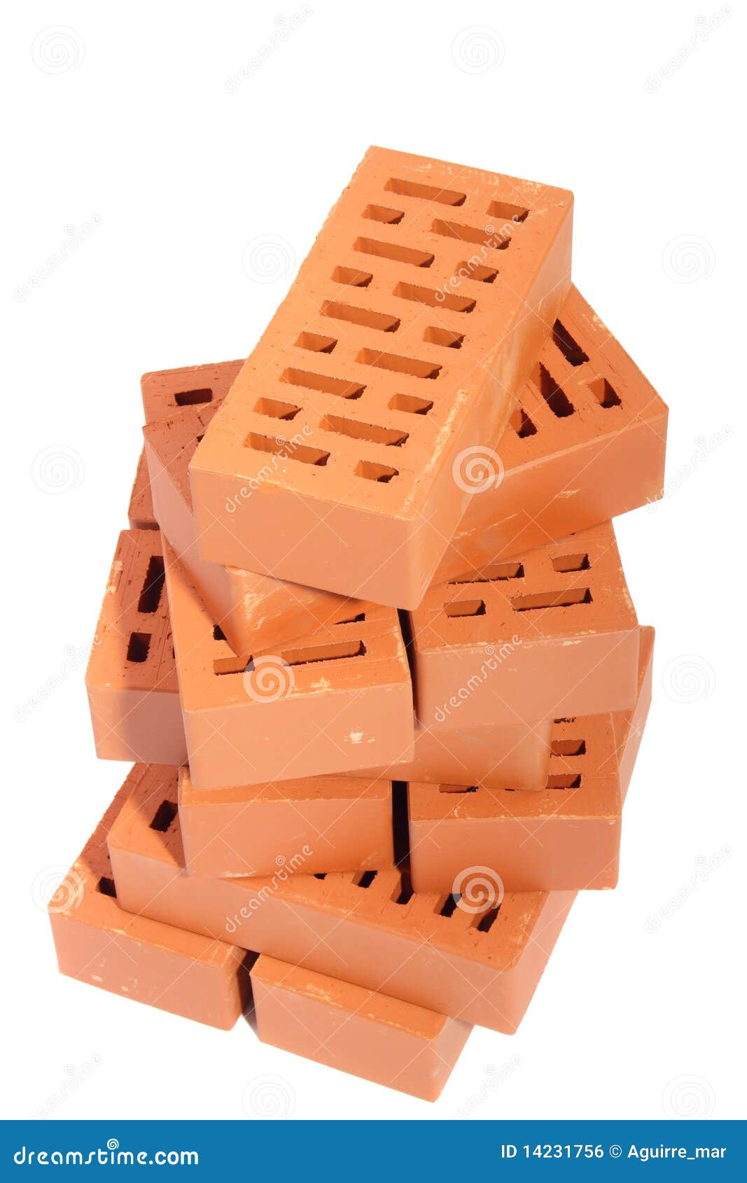 Rode baksteen stock foto. Image of steenwand, handvat - 14231756