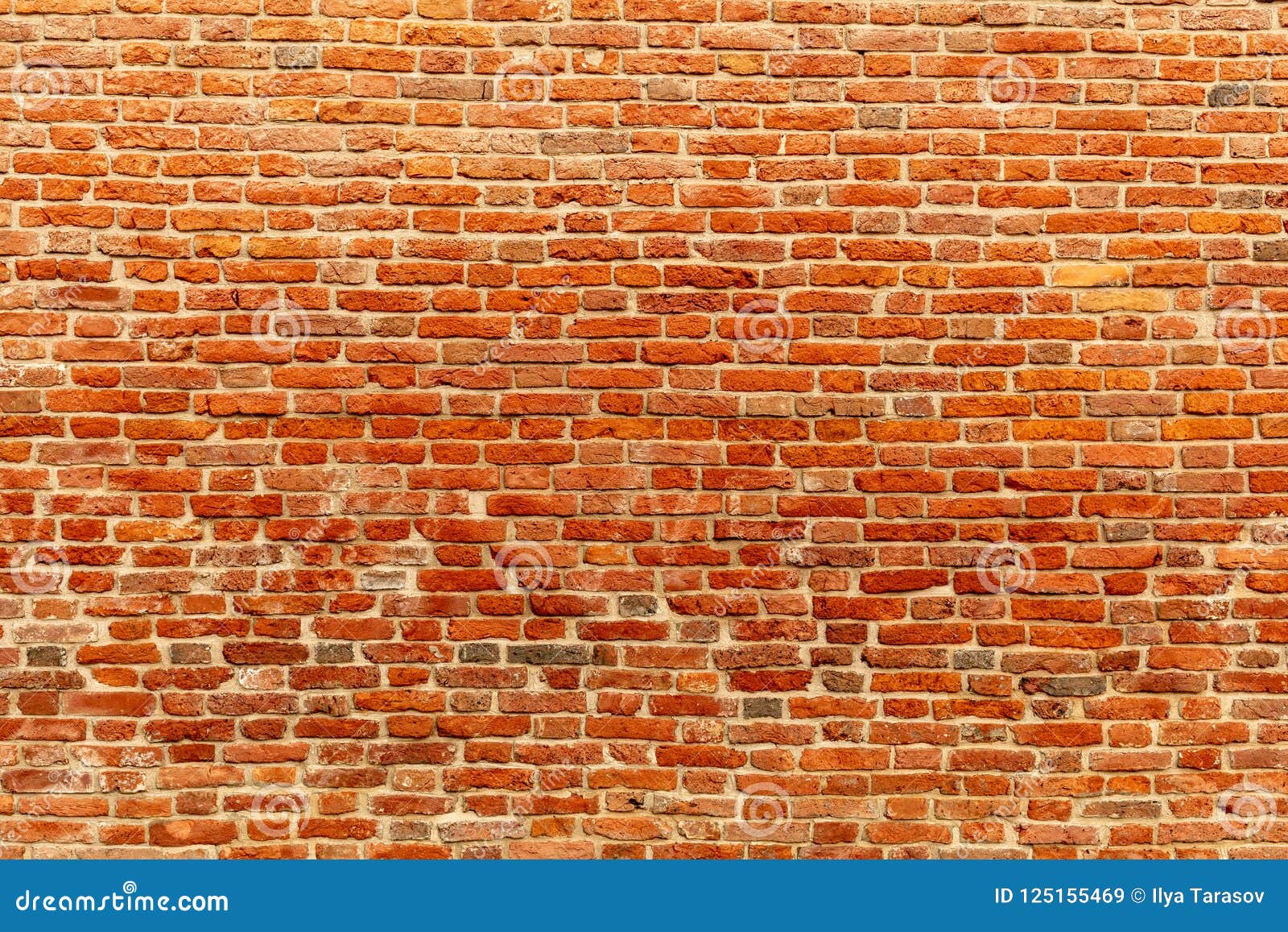 Rode Bakstenen muur stock afbeelding. Image of patroon - 125155469