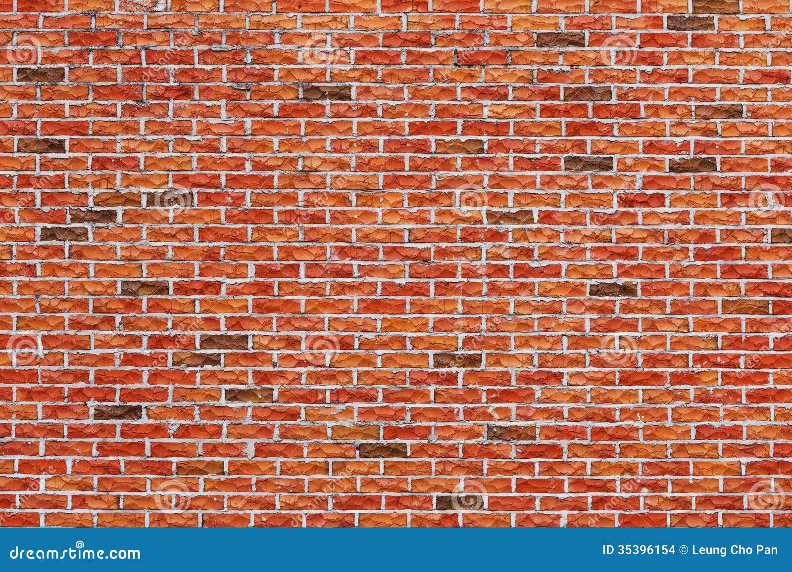 Rode bakstenen muur stock foto. Image of betonmolen, gebouw - 35396154