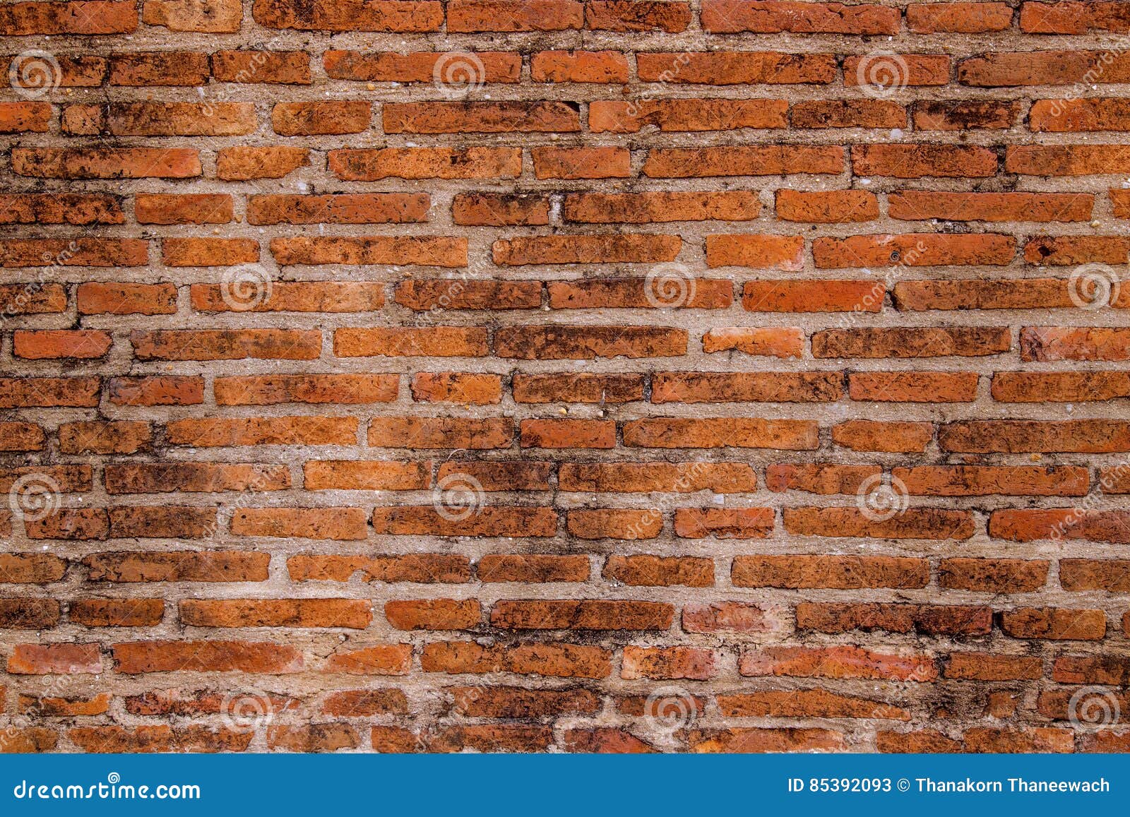 Rode bakstenen muurtextuur stock afbeelding. Image of rood - 85392093