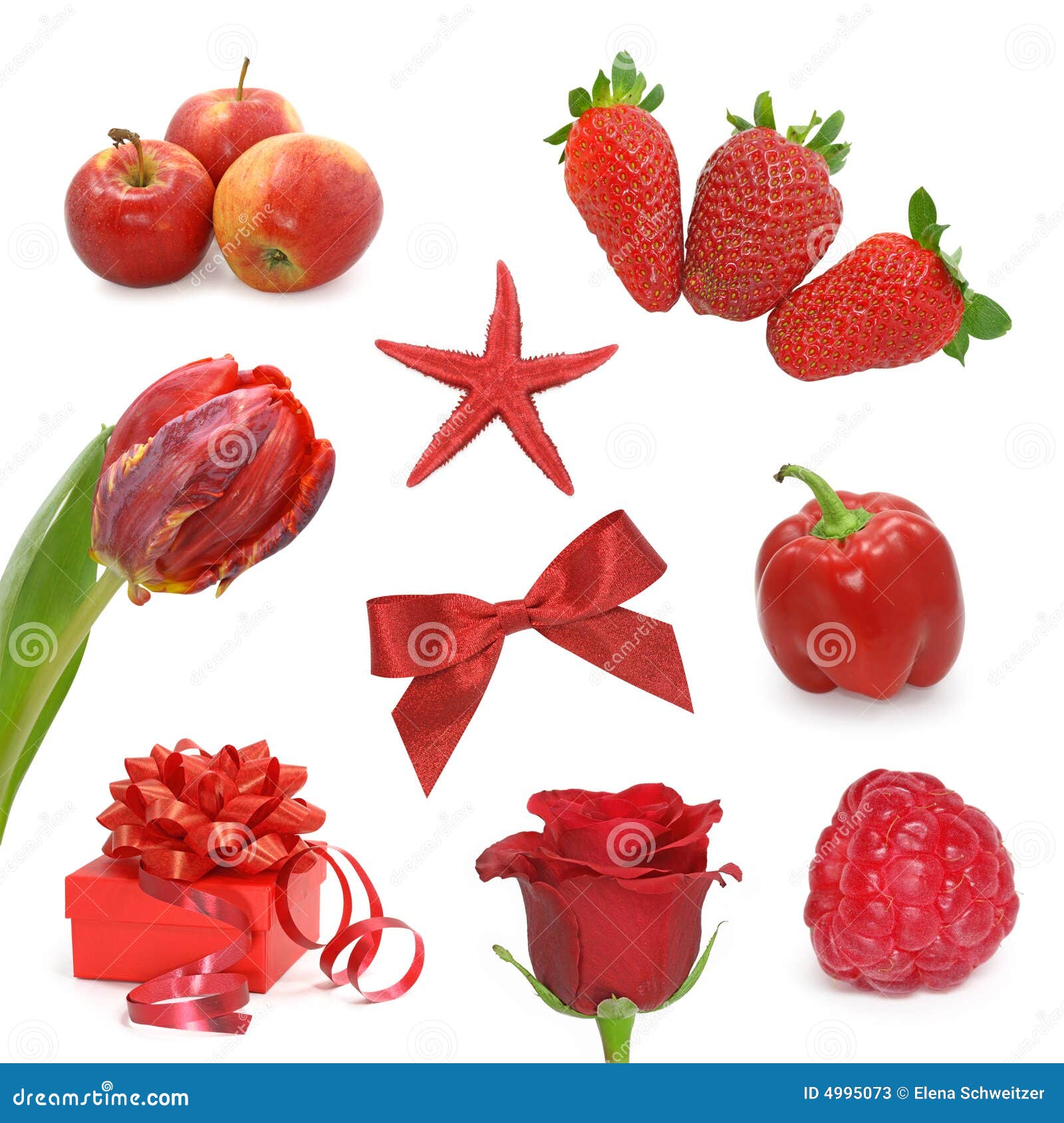 Rode beelden stock afbeelding. Image of voorwerp, onderwijs - 4995073