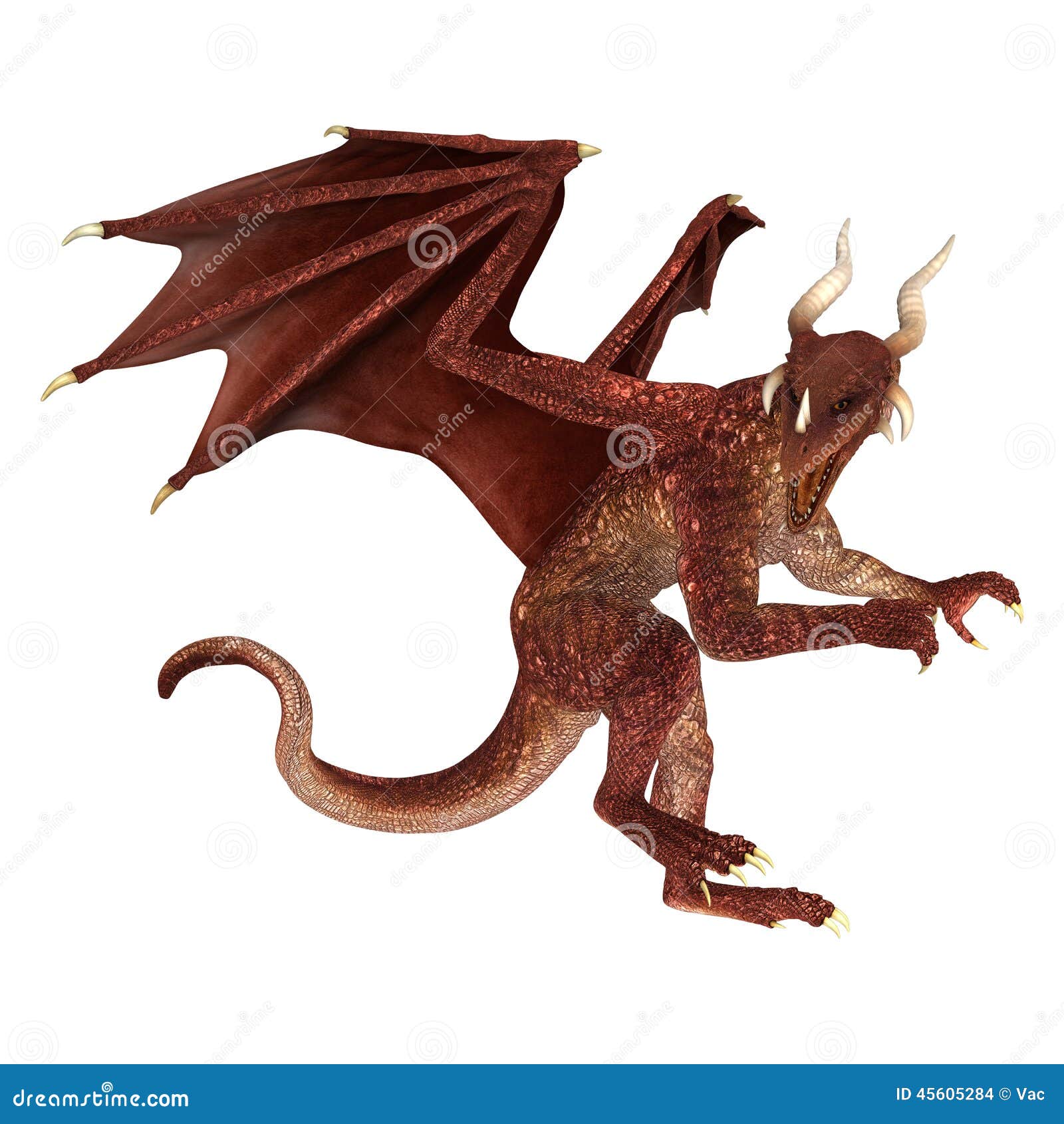 Rode draak stock illustratie. Illustration of mythologie - 45605284