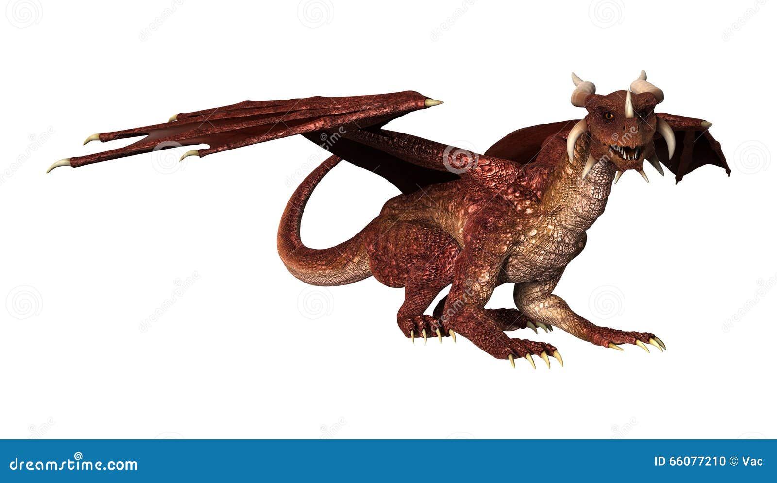 Rode draak op wit stock illustratie. Illustration of mythologie - 66077210