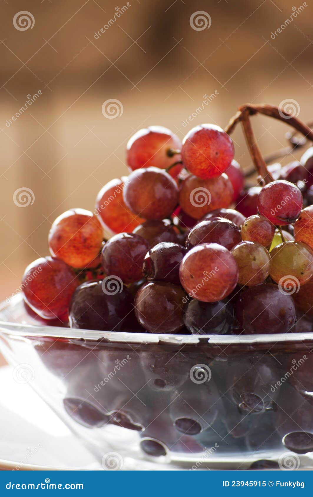 Rode druif stock afbeelding. Image of seizoen, gezond - 23945915