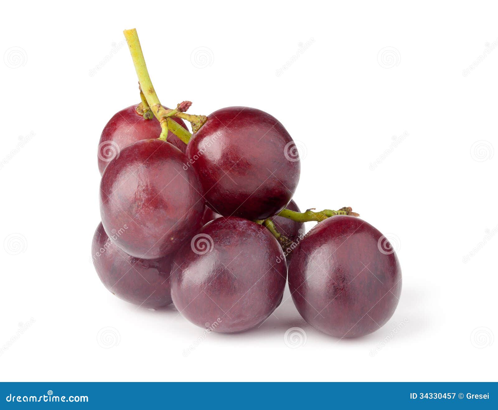 Rode druif stock afbeelding. Image of purper, nave, wijnbouw - 34330457