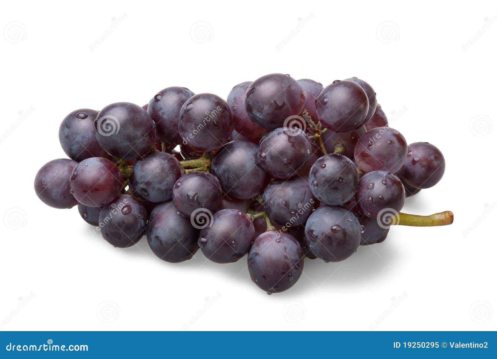 Rode druiven stock afbeelding. Image of zoet, daling - 19250295
