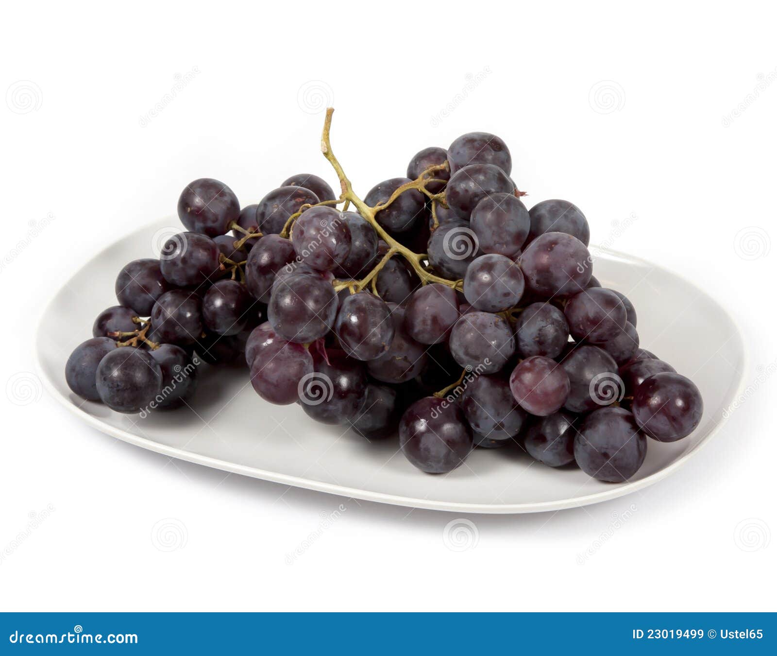 Rode druiven stock afbeelding. Image of sappig, voedsel - 23019499
