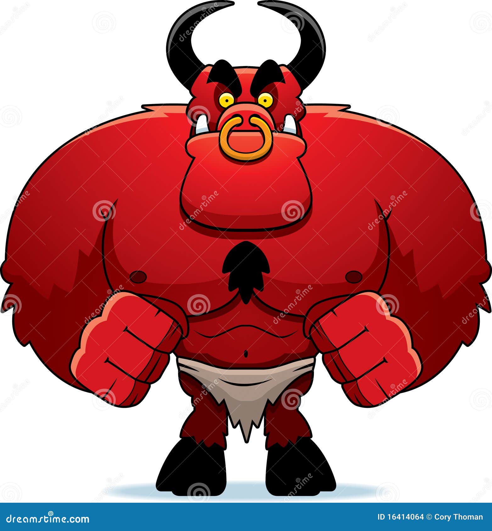 Rode Duivel vector illustratie. Illustration of duivel - 16414064