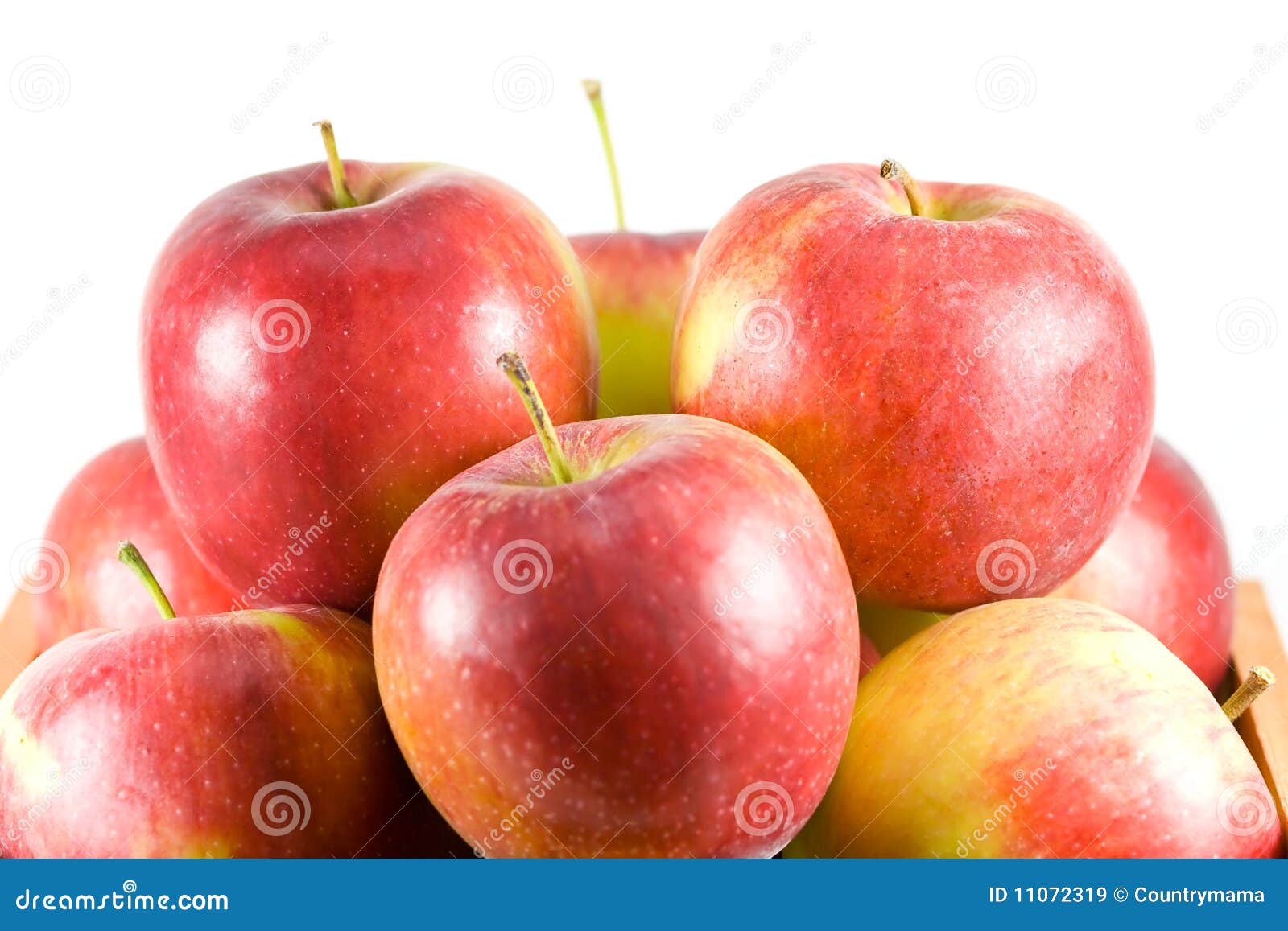 Rode en groene appelen. stock afbeelding. Image of heerlijk - 11072319