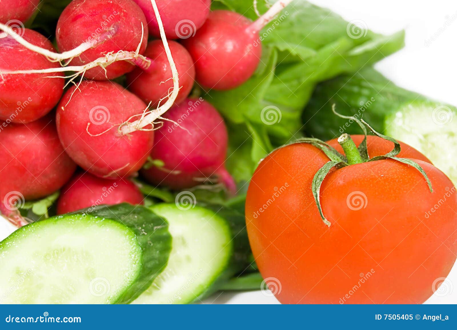 Rode en groene groente stock afbeelding. Image of plantaardig - 7505405