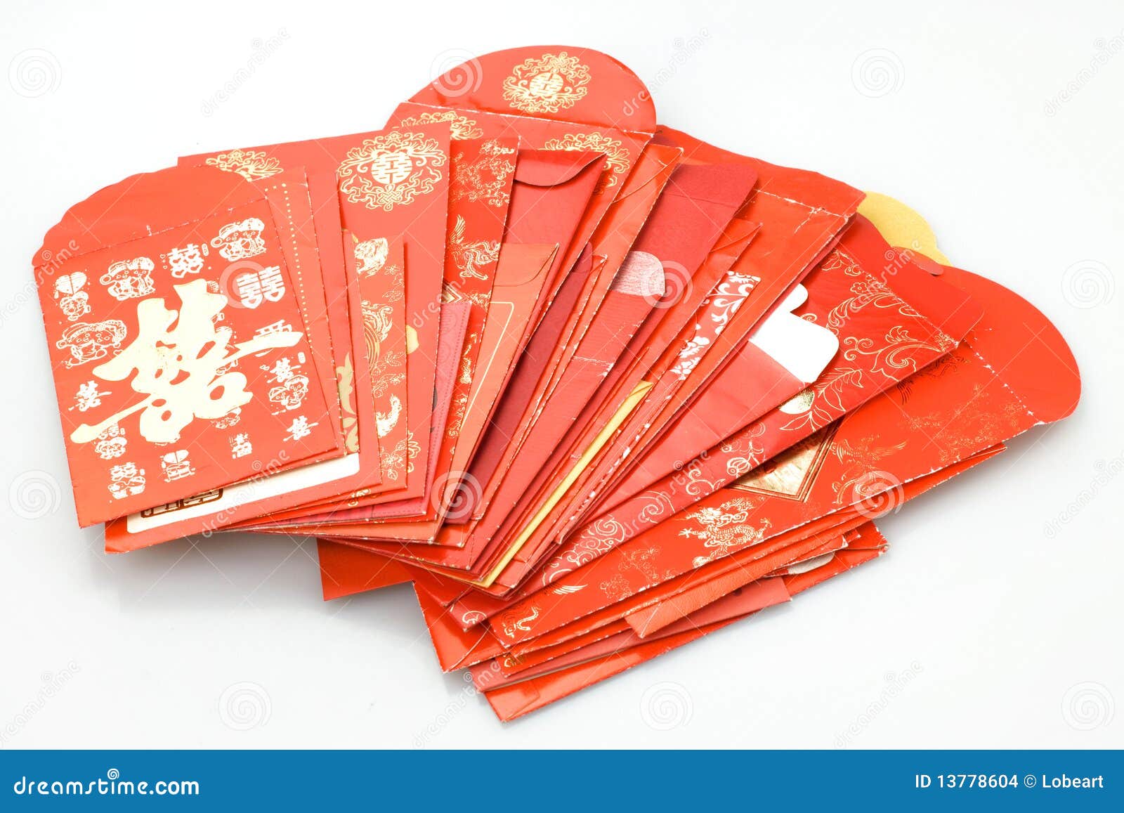 Rode envelop stock foto. Image of traditioneel, viering - 13778604