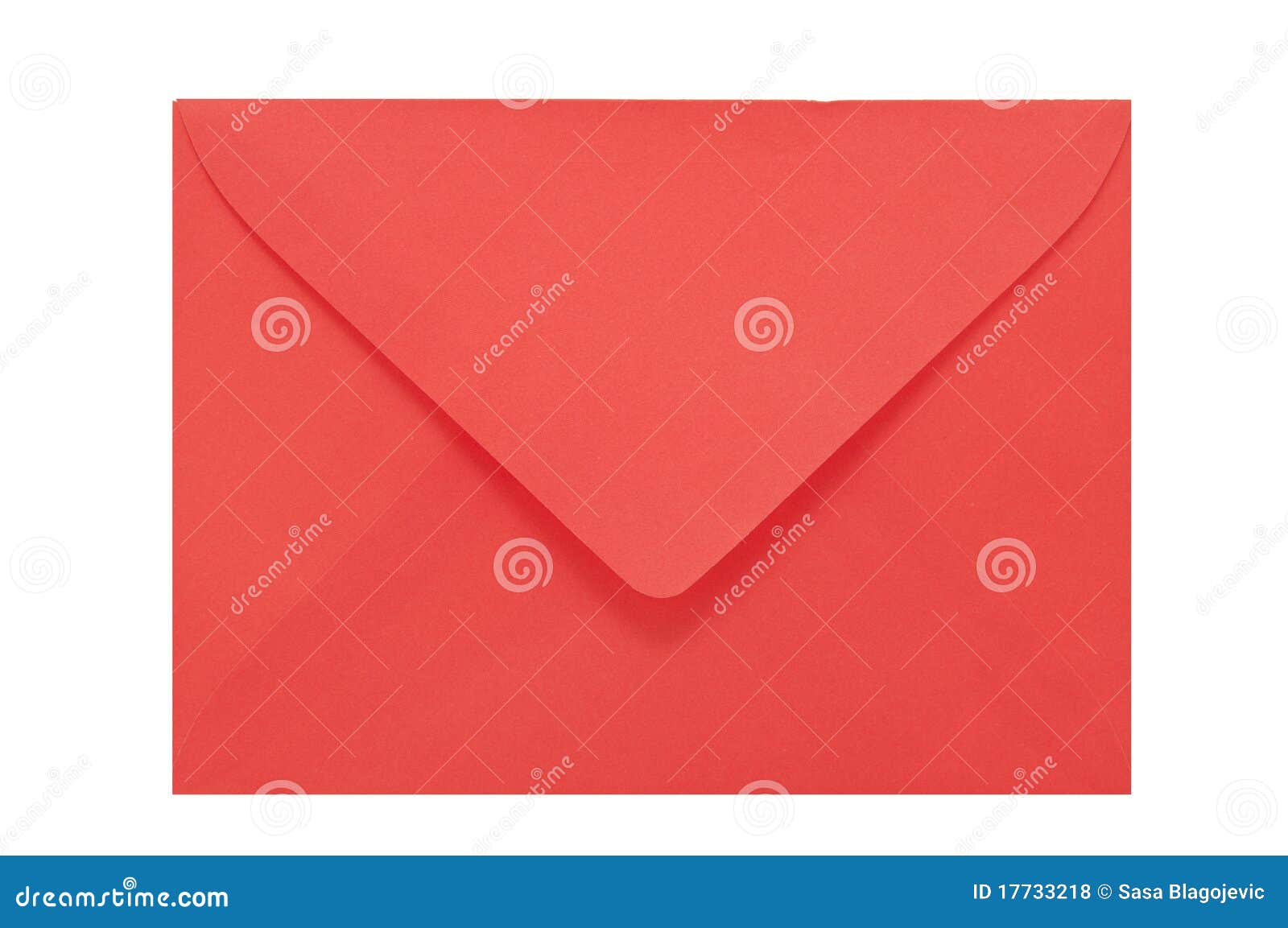Rode envelop stock foto. Image of nieuws, geïsoleerd - 17733218
