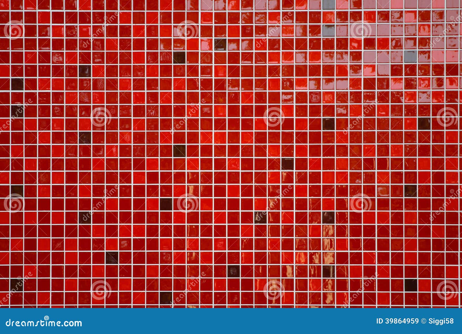 Rode glanzende tegels stock afbeelding. Image of polijst - 39864959
