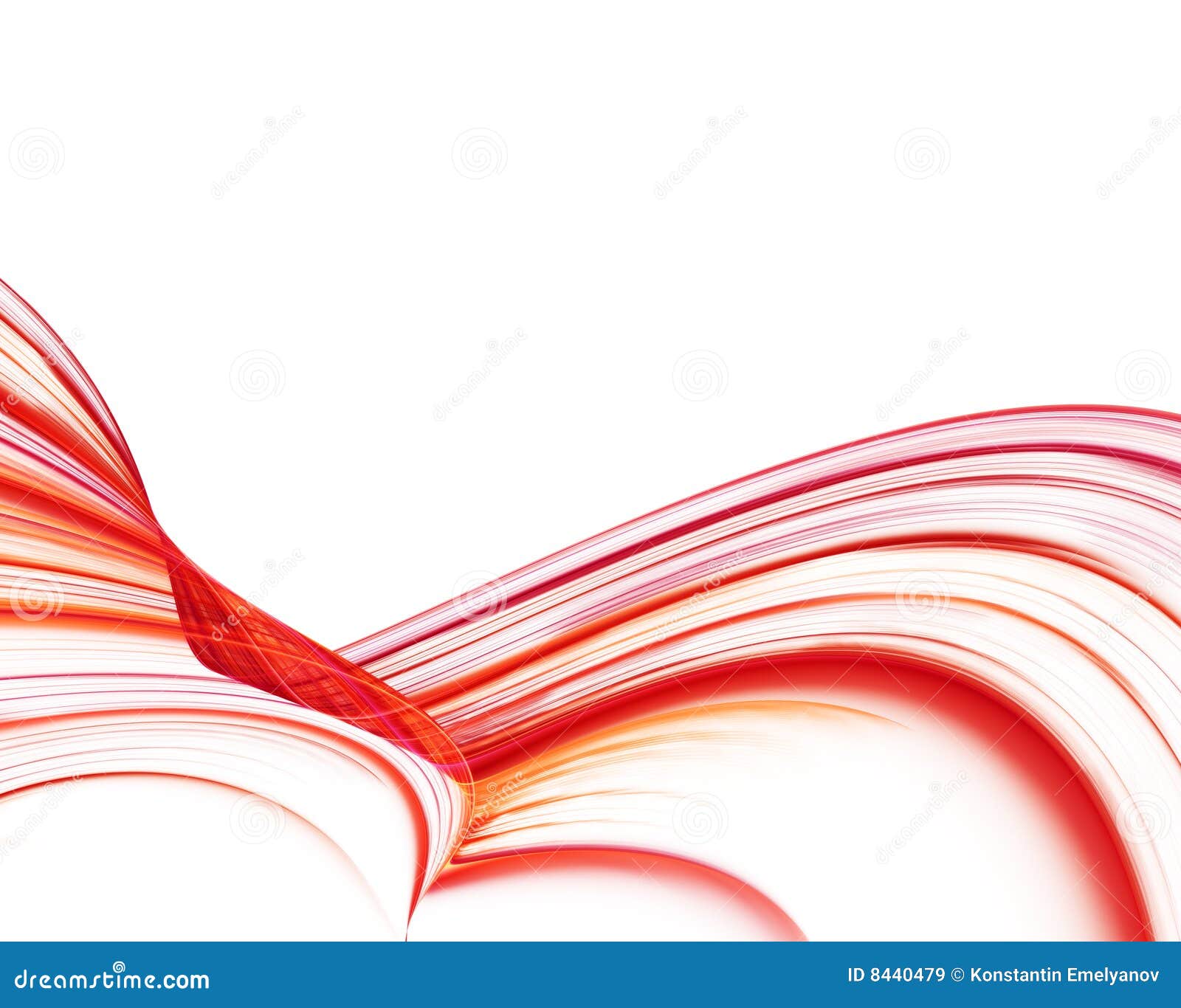 Rode golf stock illustratie. Illustration of harmonie - 8440479