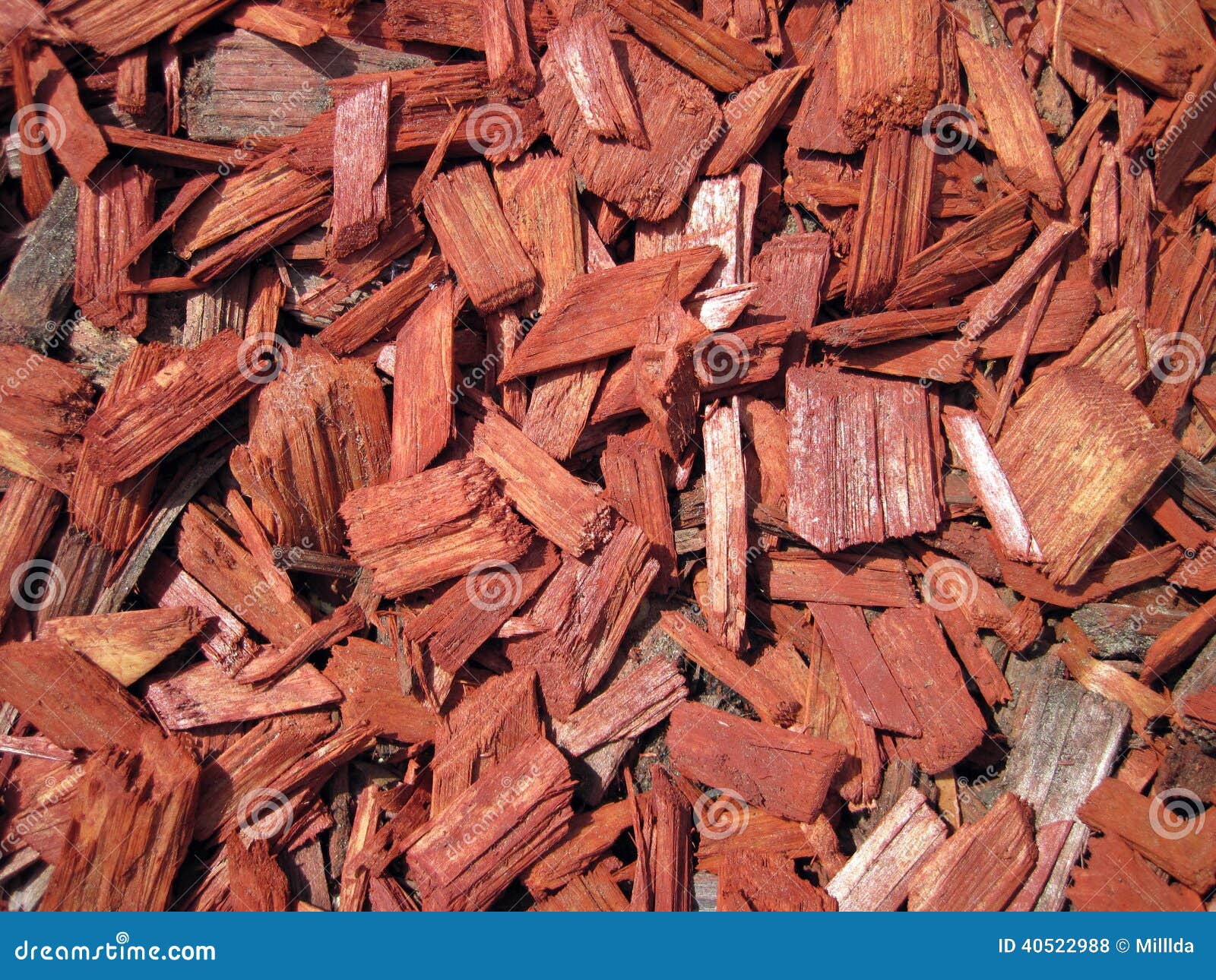 Rode houten spaander stock foto. Image of misstap, textuur - 40522988